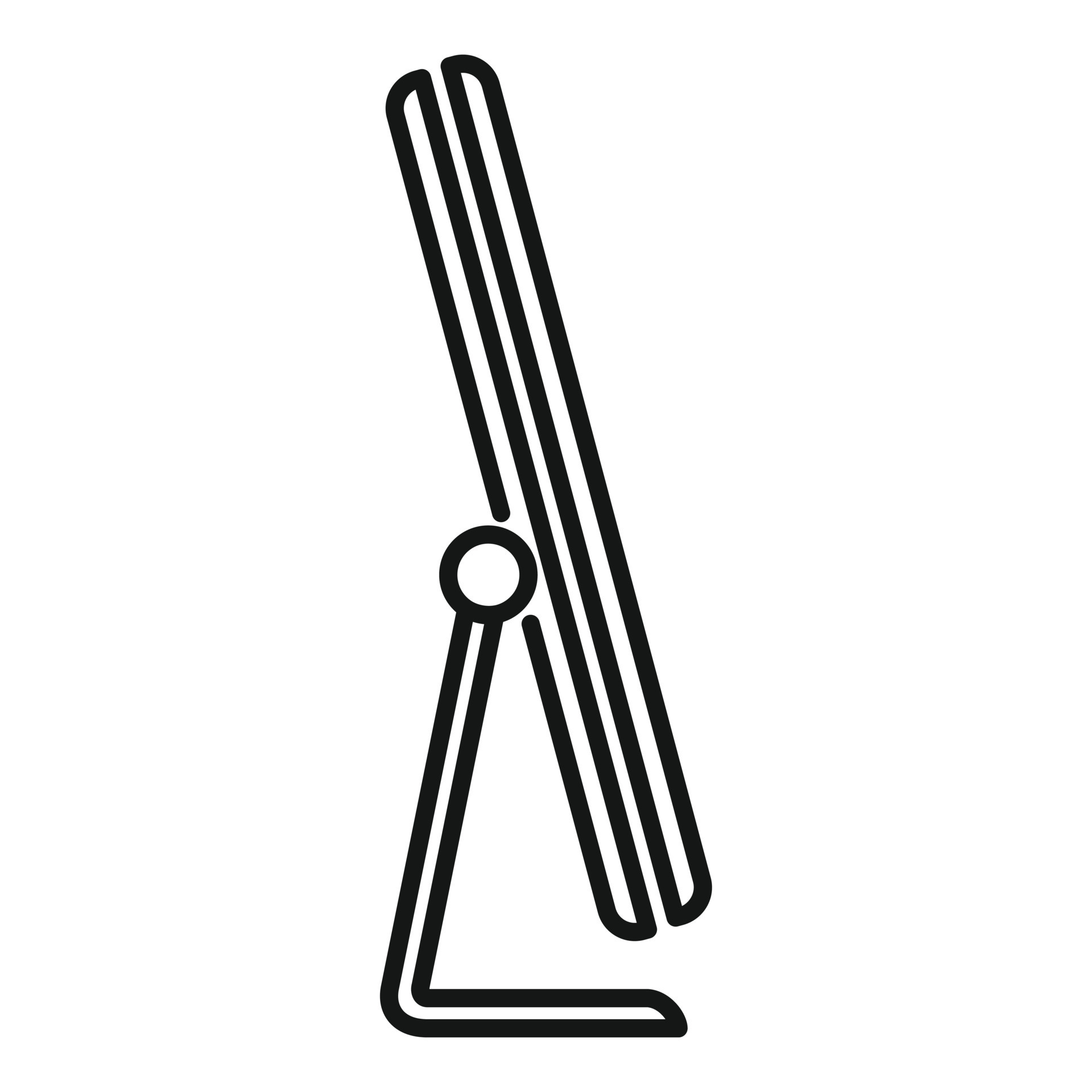 Side view monitor icon outline vector. Computer screen 15107789 Vector Art at Vecteezy