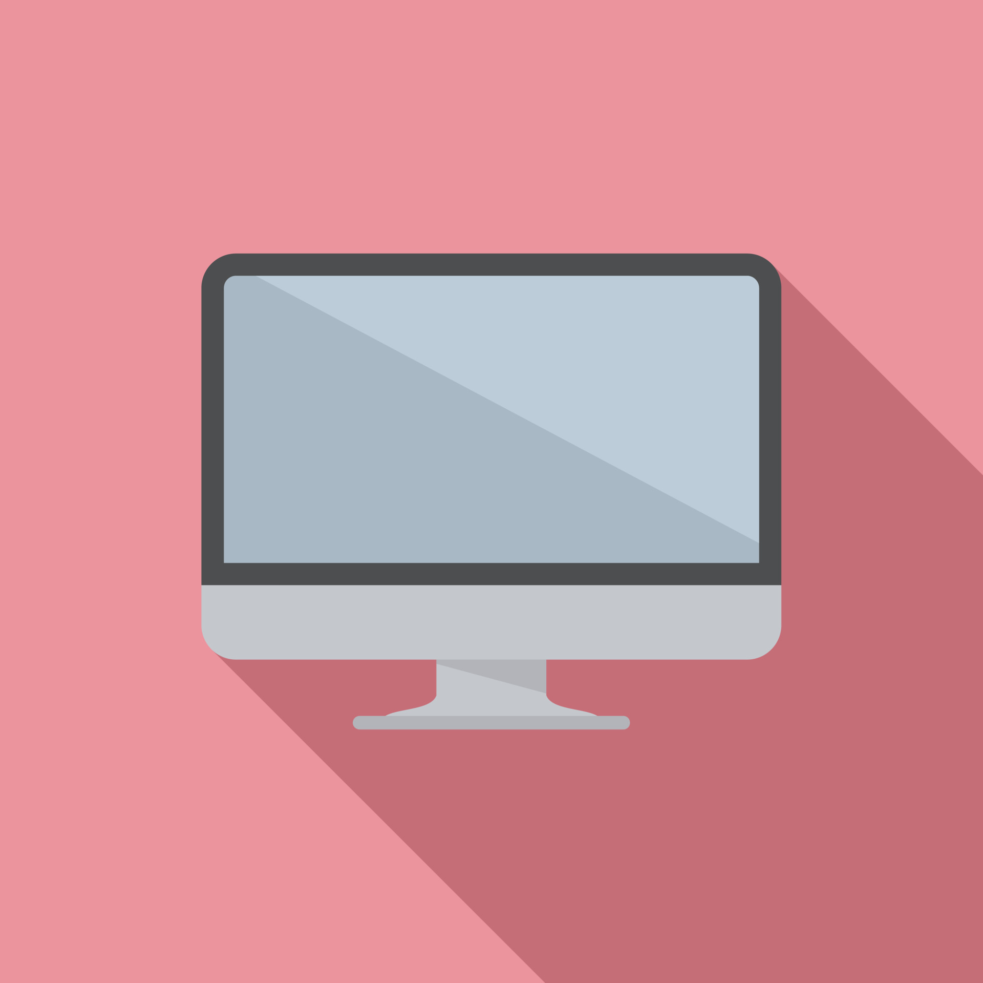 Responsive Monitor Icon Flat Vector Computer Screen 15108202 Vector Art At Vecteezy