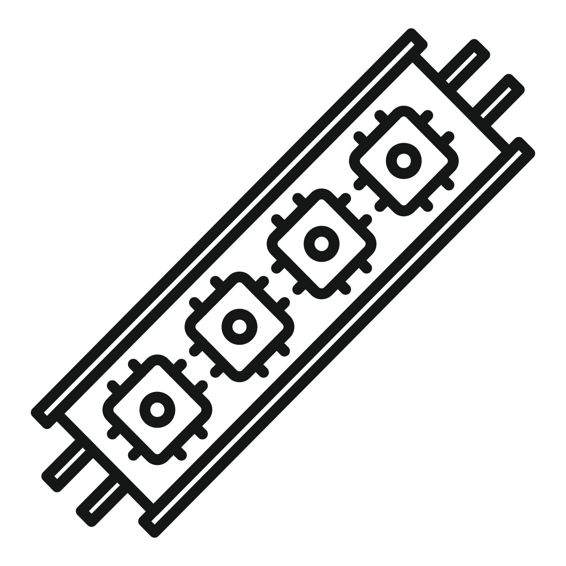 Led Strip Module Icon Outline Vector Diode Light 15108234 Vector Art At Vecteezy