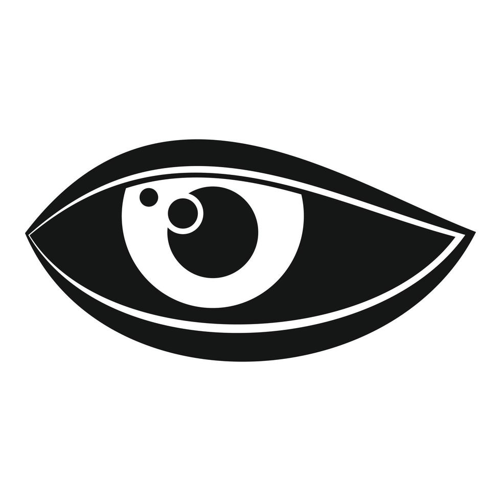 vector simple del icono del ojo del círculo. salud masculina 15108471 Vector en Vecteezy