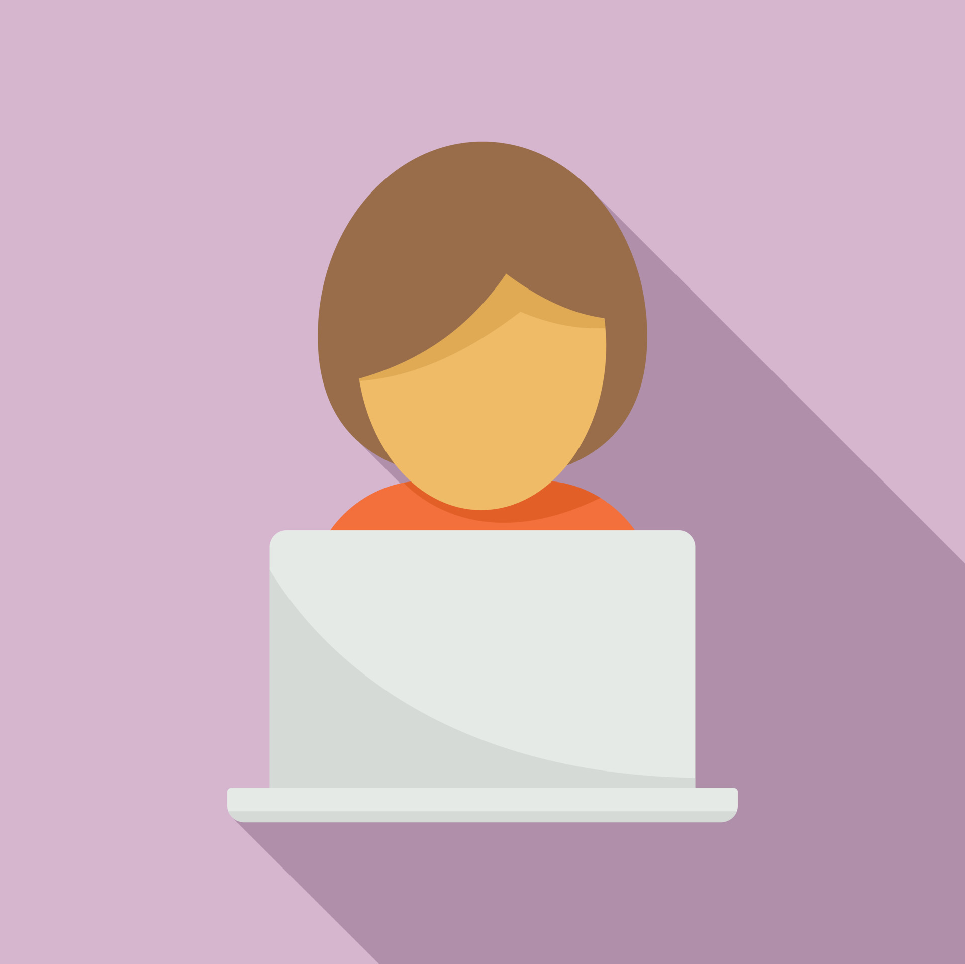 Programming for children icon flat vector. School young kid 15114754 ...