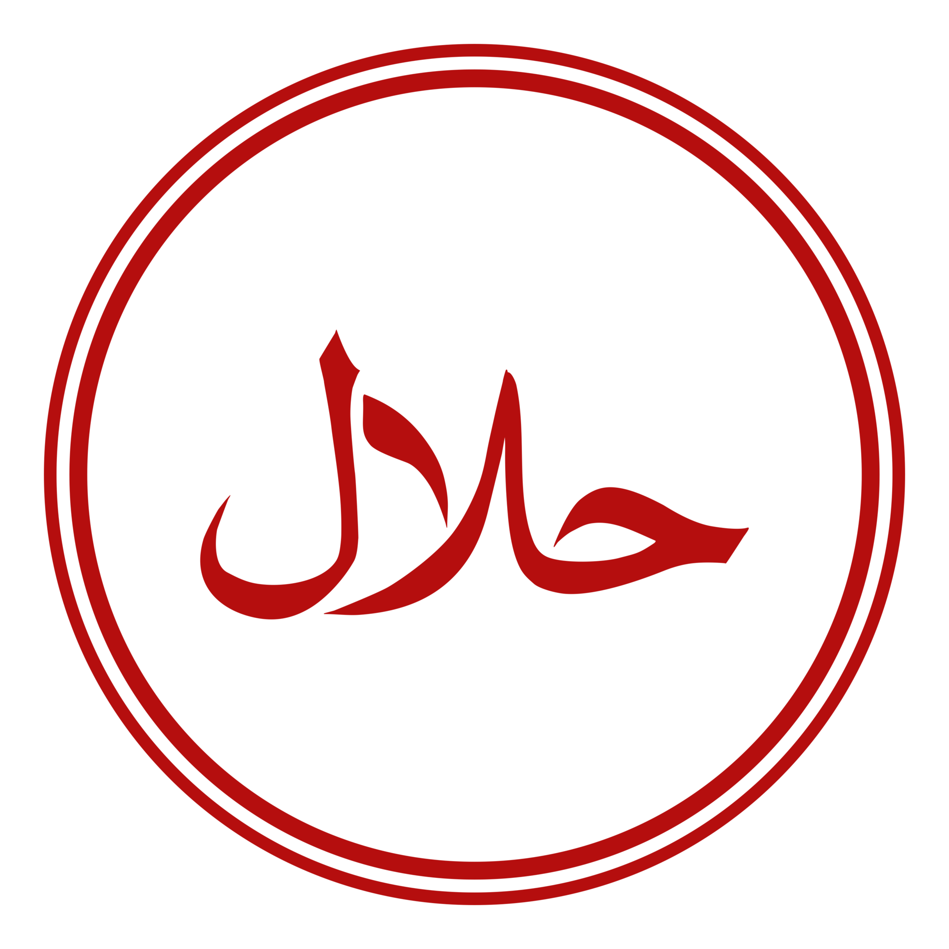 Halal Logo Icon Symbol. Halal Islamic Food Certification. Format PNG ...