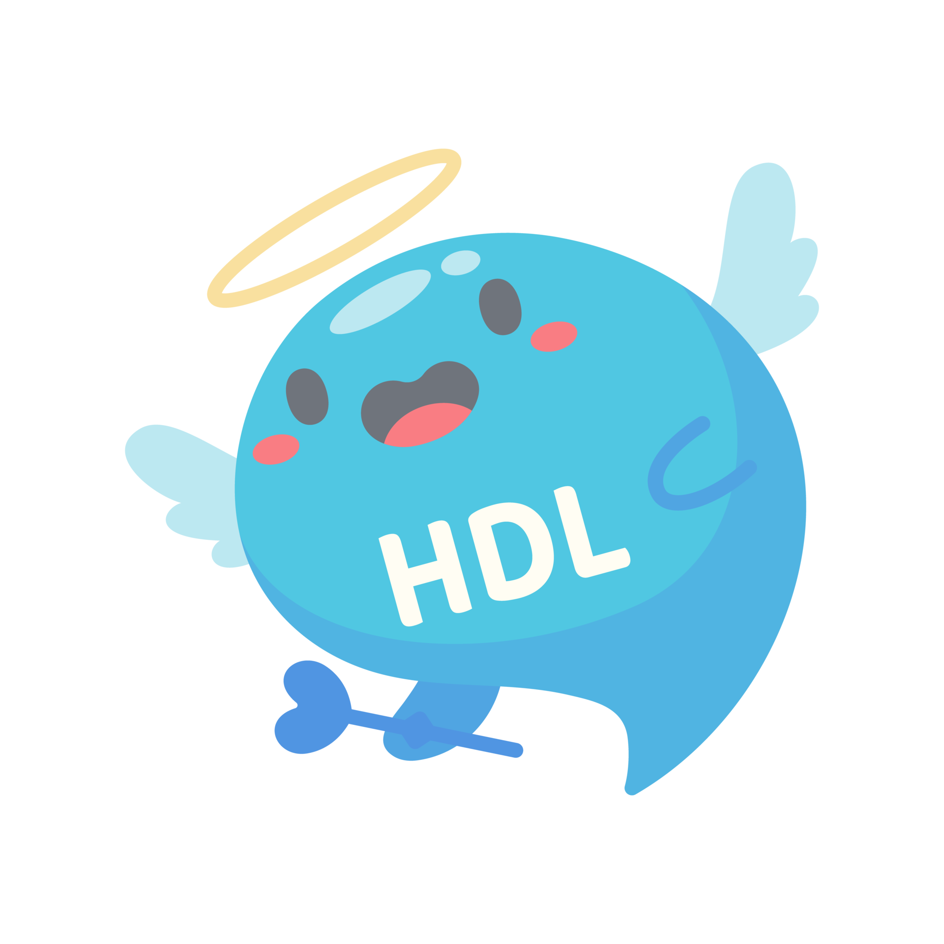 HDL and LDL cholesterol cartoon. Good fat and bad fat accumulated in ... HDL and LDL cholesterol cartoon. Good fat and bad fat accumulated in ...