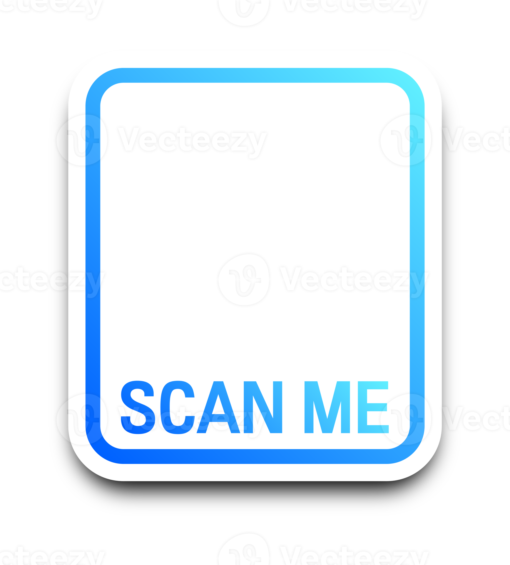 Scan Qr Code Icon Quick Response Code Or Qr Code Interface Gradient Qr Code Scanner Design