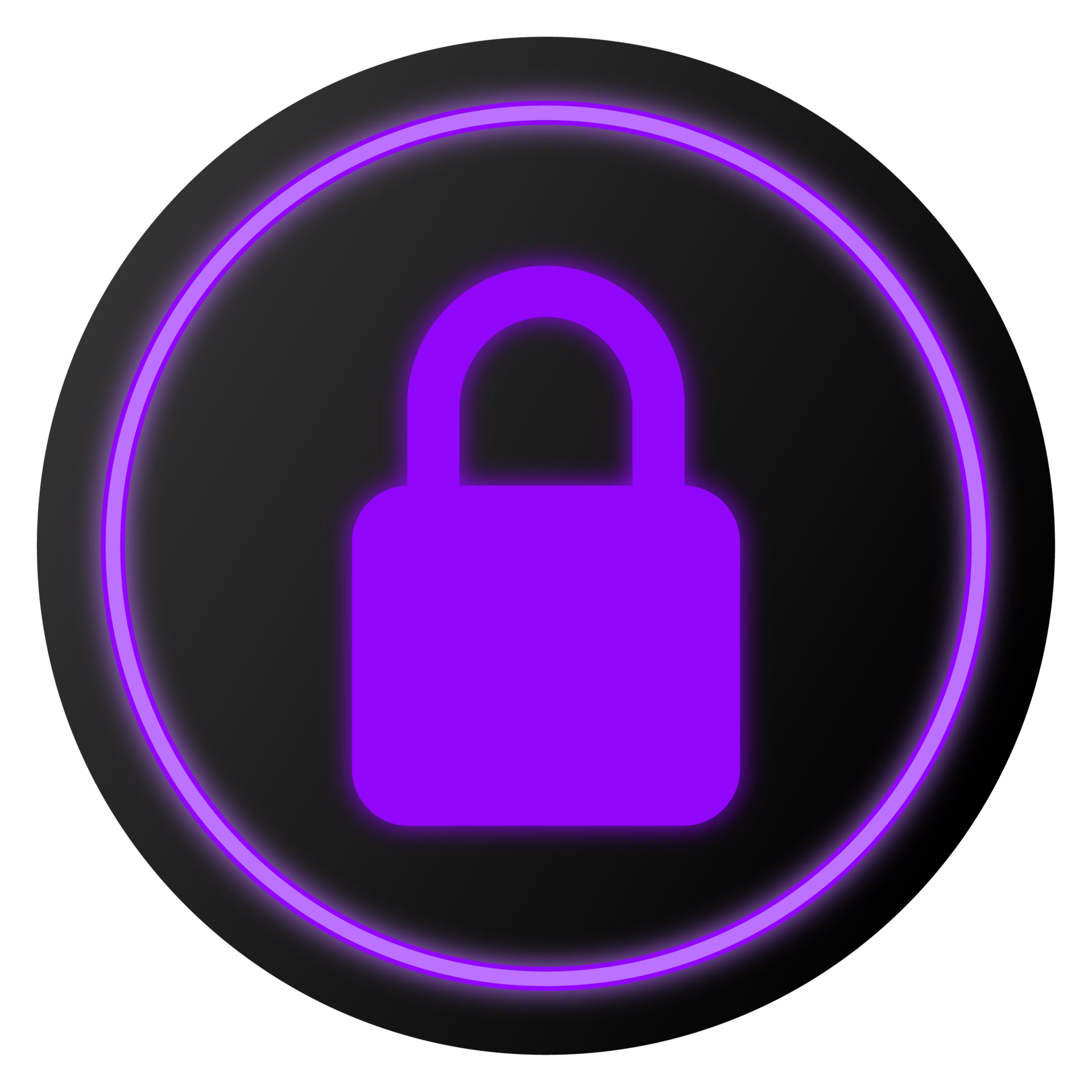 icône de cadenas avec effet néon brillant. signe de verrouillage de ... icône de cadenas avec effet néon brillant. signe de verrouillage de ...