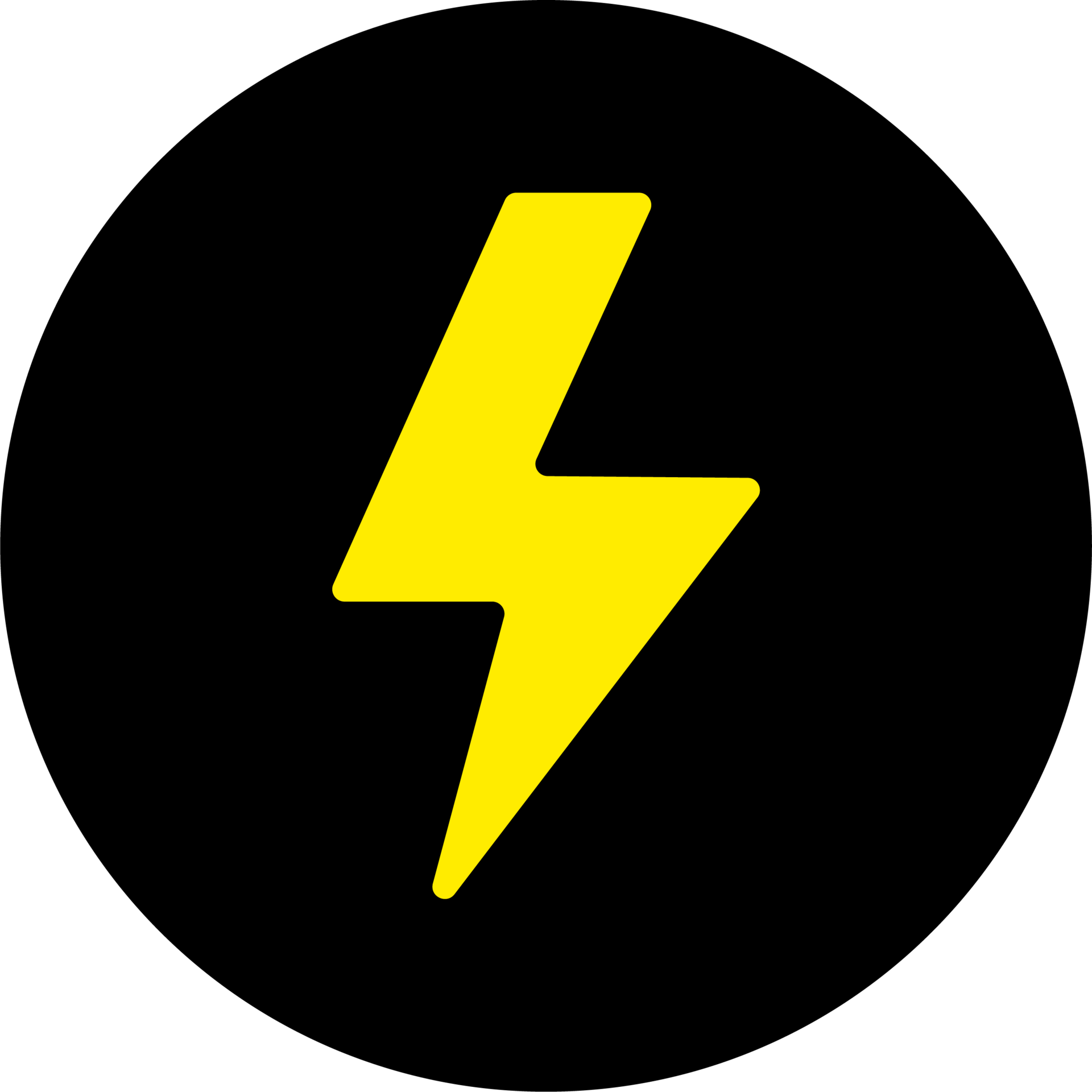 icono de poder de trueno en estilo de diseño plano. ilustración de ... icono de poder de trueno en estilo de diseño plano. ilustración de ...