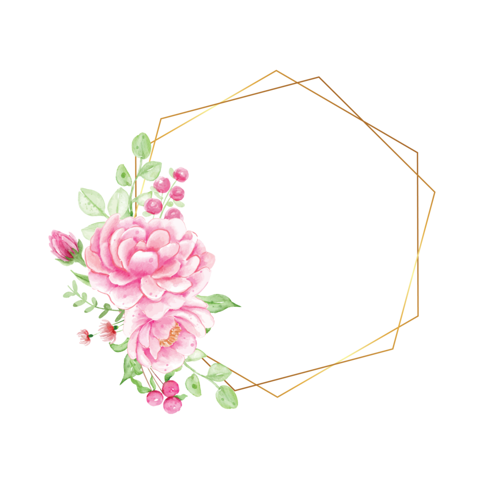 Watercolor Bouquet Flower Clipart 15117885 Png