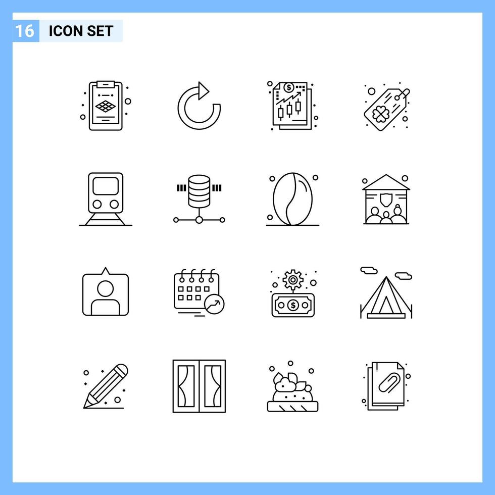 16 Universal Outlines Set For Web And Mobile Applications Computing