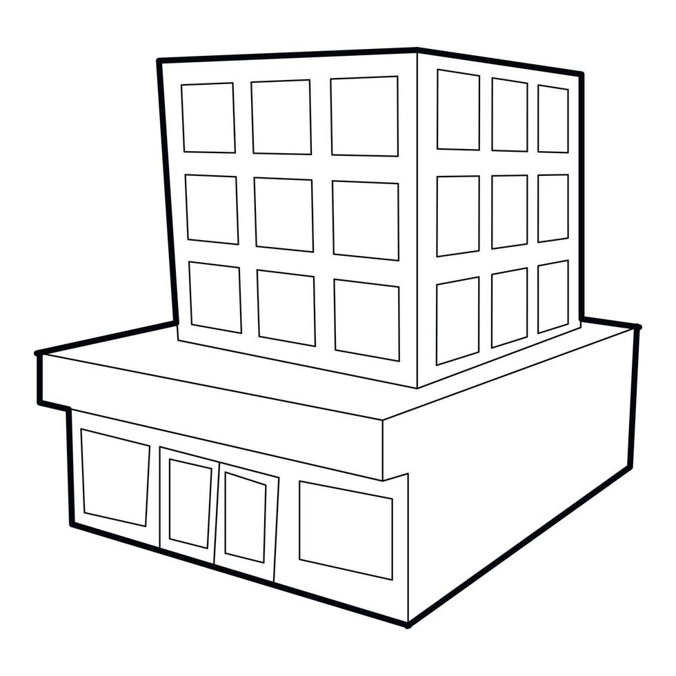 Building icon, outline style 15120171 Vector Art at Vecteezy Building icon, outline style 15120171 Vector Art at Vecteezy