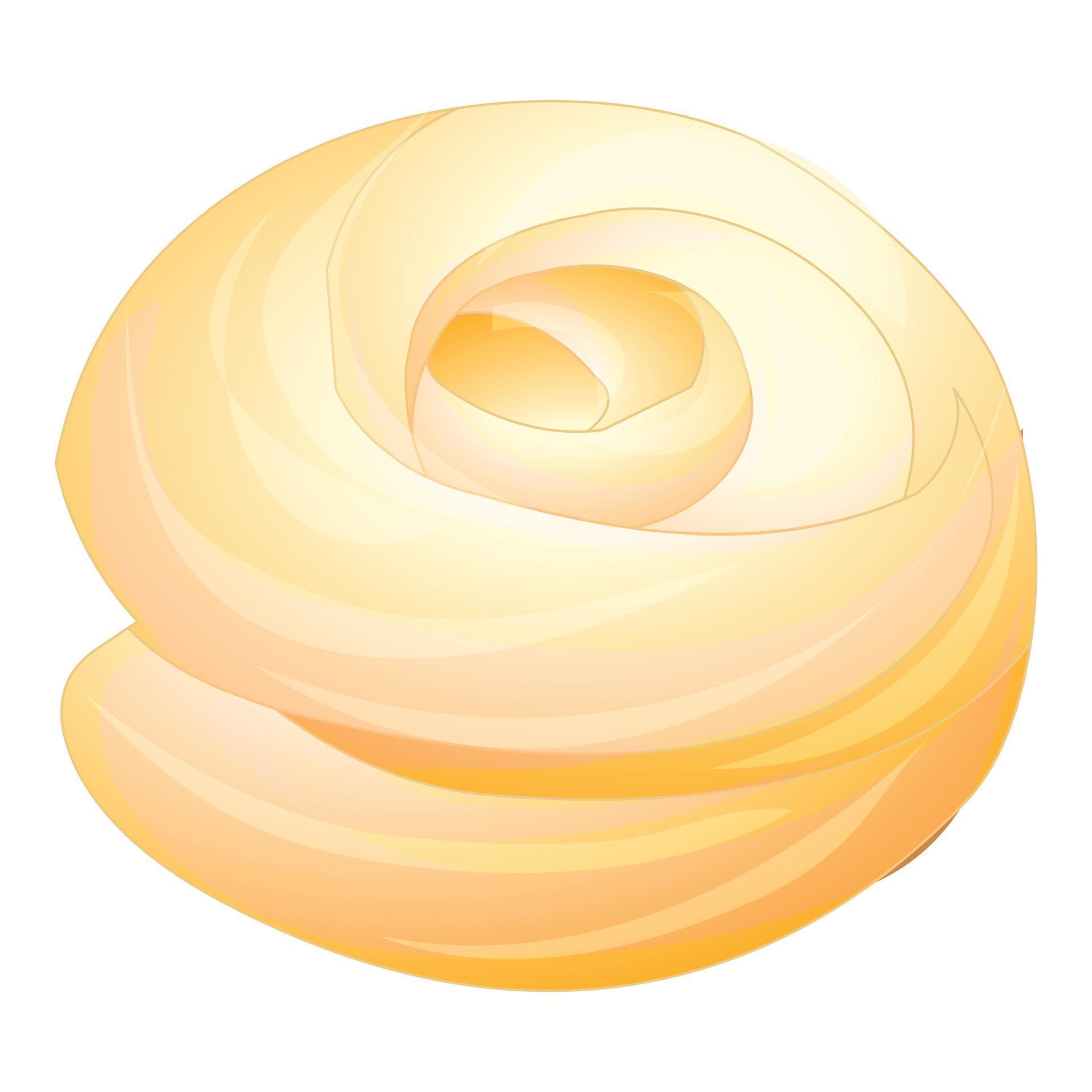 Vanilla Meringue Icon Cartoon Vector Cream Cake 15120353 Vector Art At