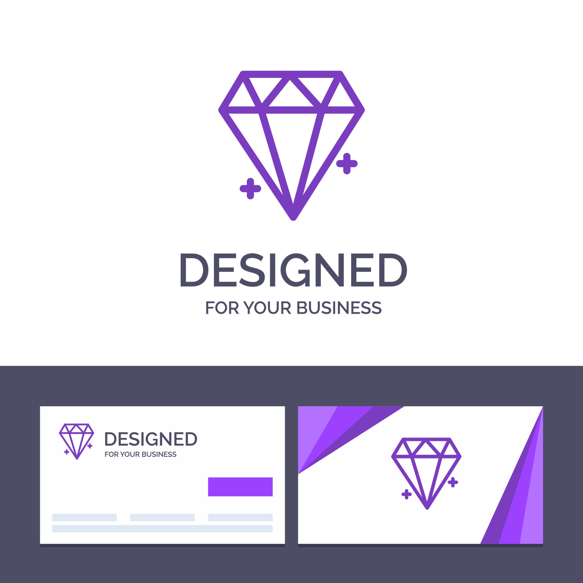 D Diamond Logo Vector Art, Icons, and Graphics for Free Download