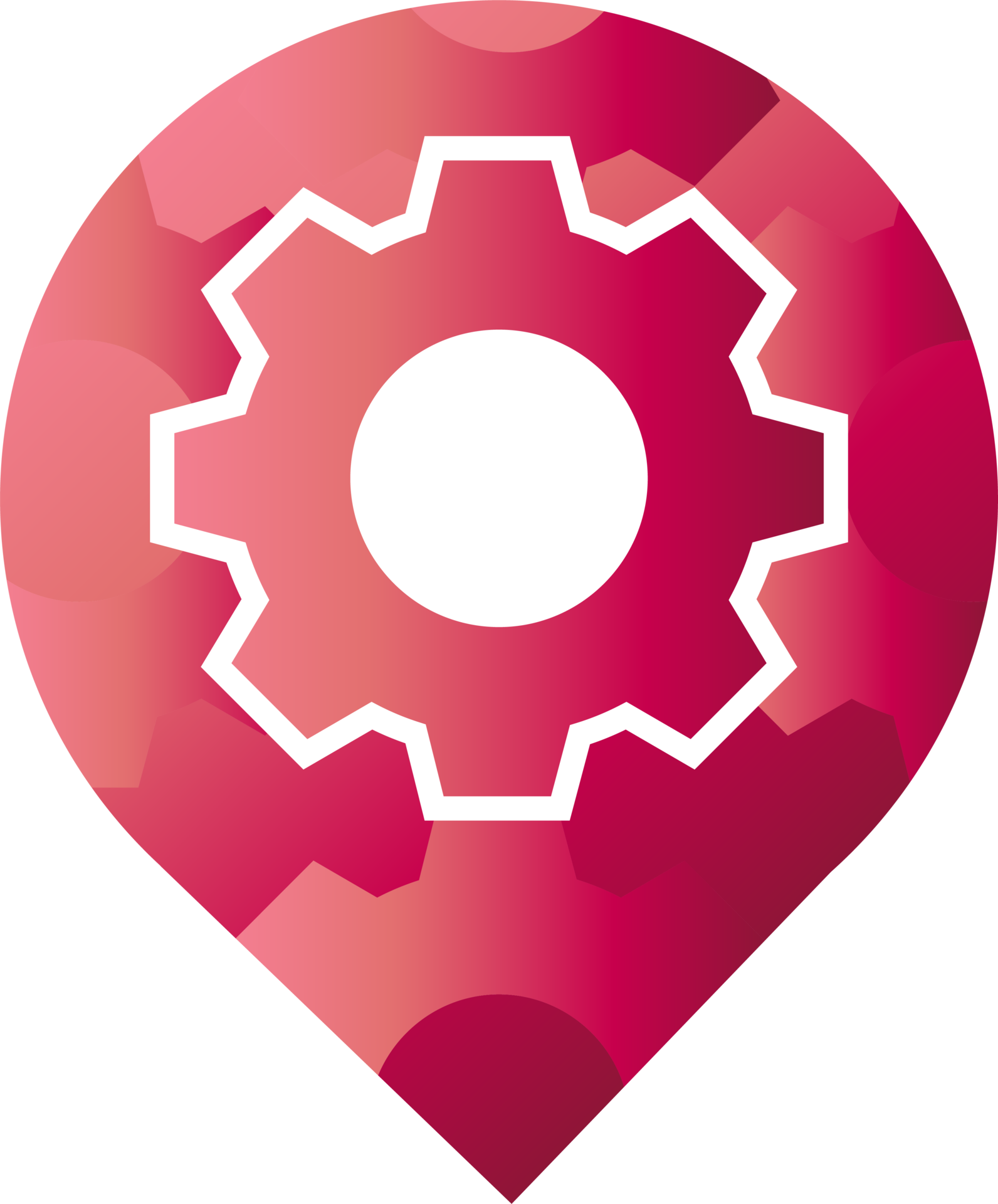 location gradient icon 15129908 PNG