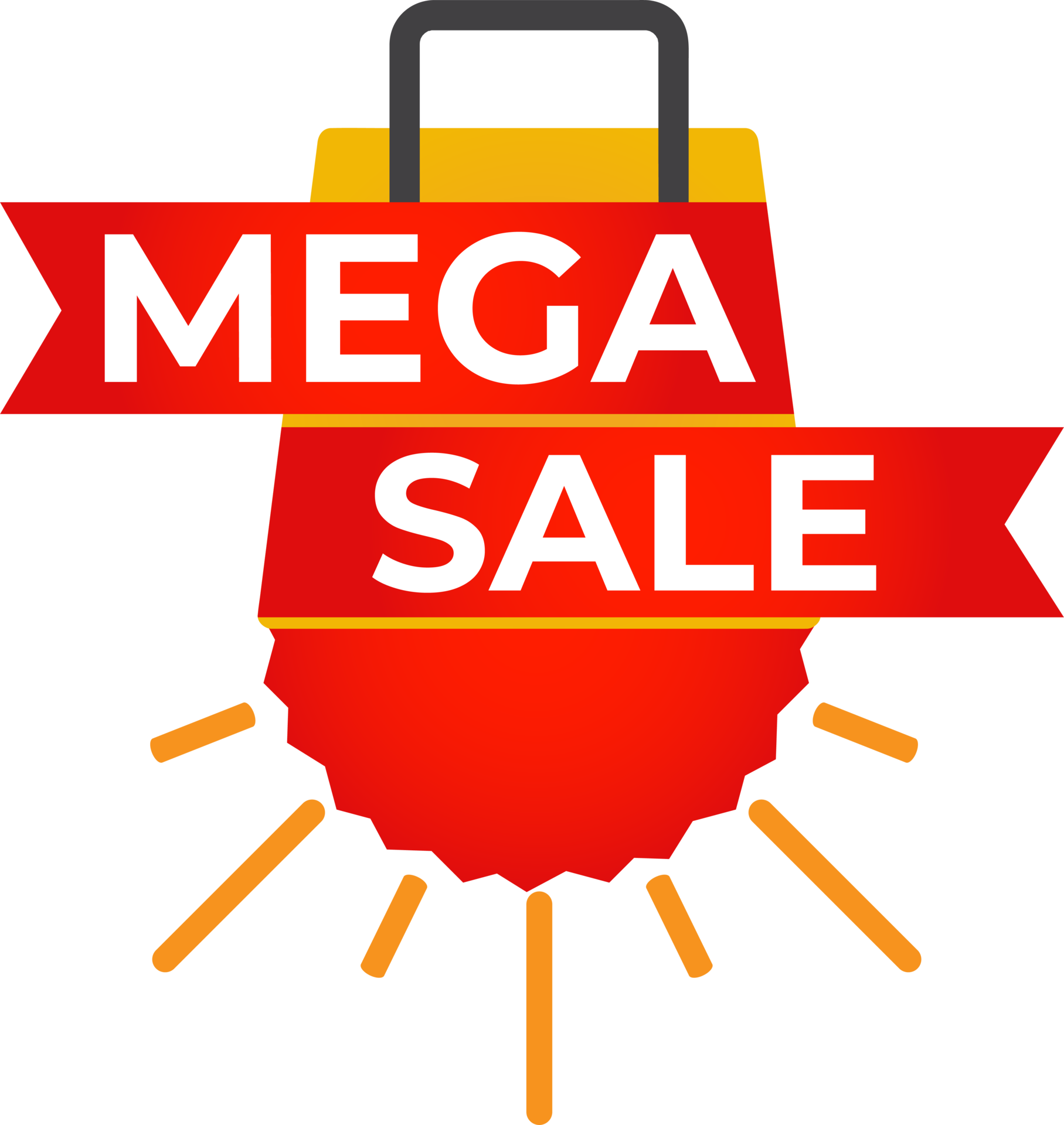 mega sale red ribbon banner 15130276 PNG mega sale red ribbon banner 15130276 PNG