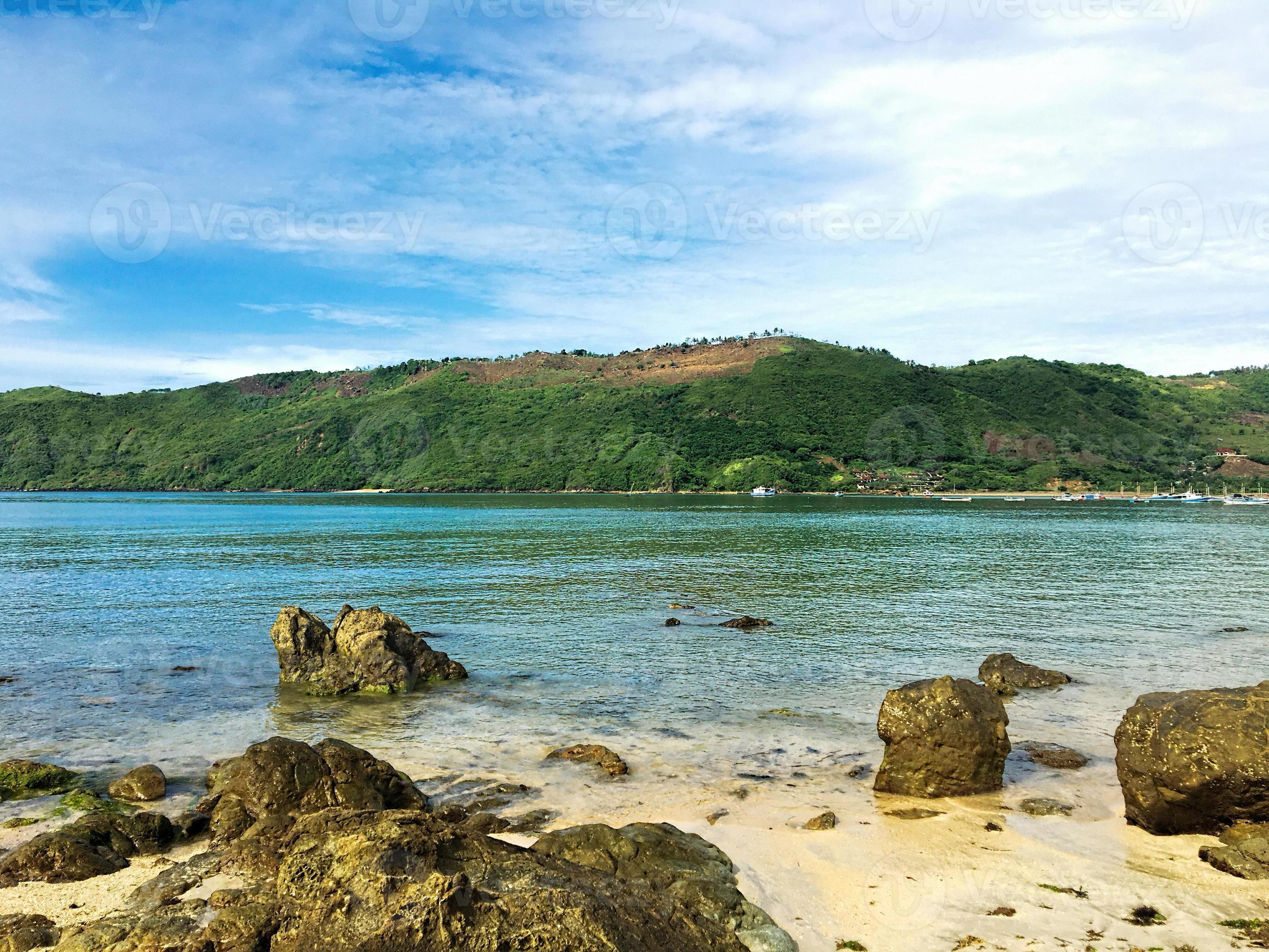 Stunning Vibrant Colour Background During Sunrise At Kuta Beach Lombok Indonesia 15130529