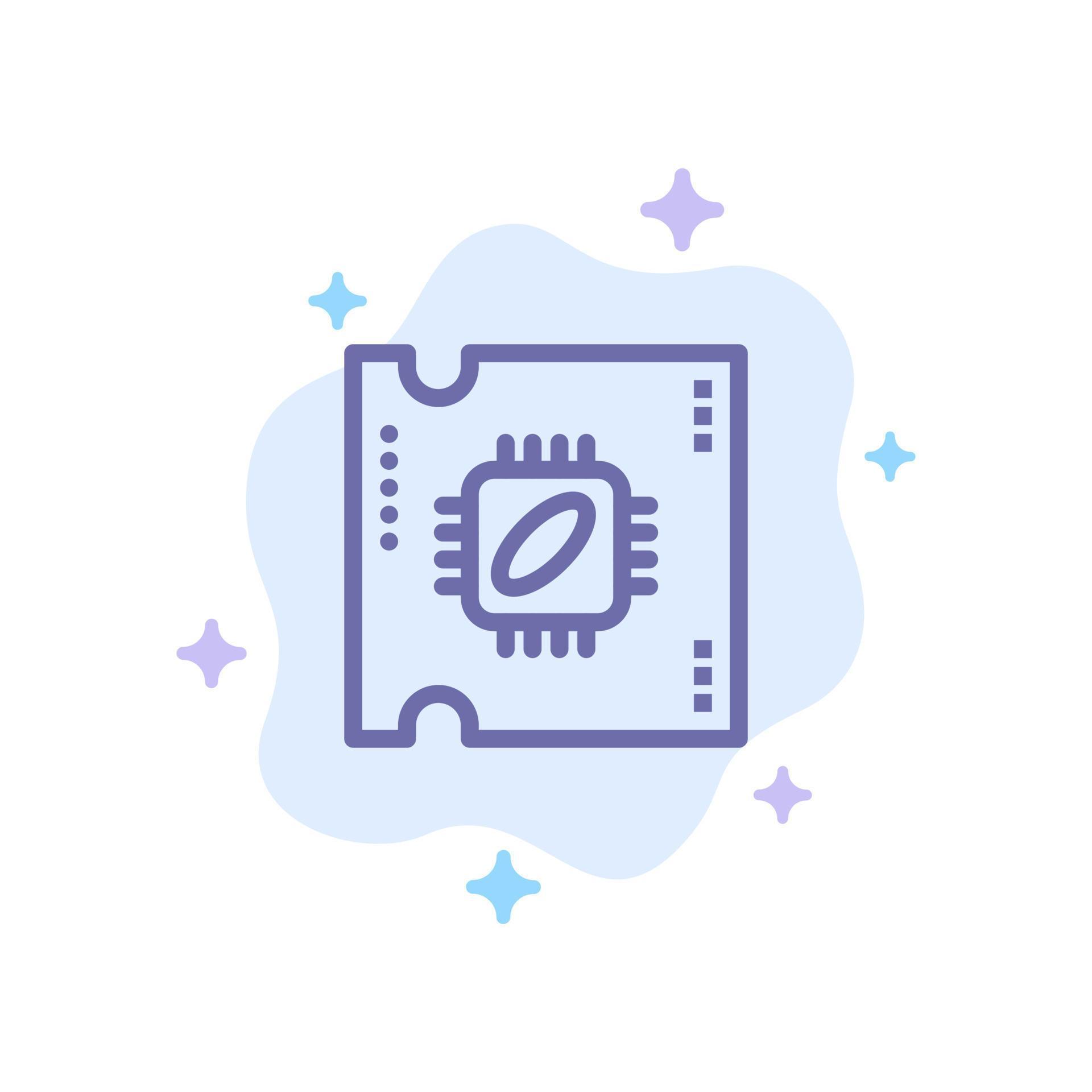 Cpu Microchip Processor Processor Chip Blue Icon on Abstract Cloud ... Cpu Microchip Processor Processor Chip Blue Icon on Abstract Cloud ...