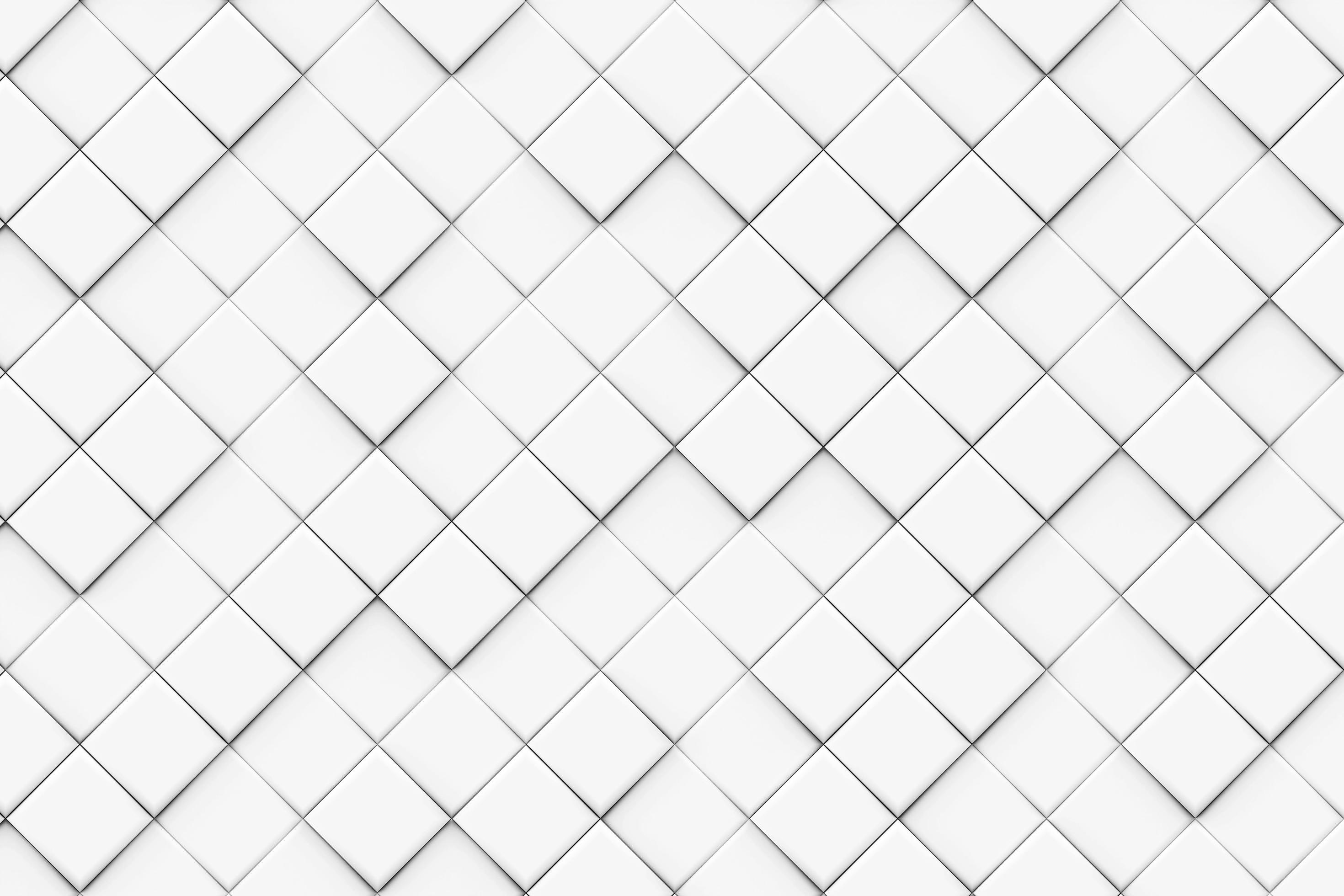 White and gray diamond mosaic pattern background ,Pattern monochrome diagonal square, abstract ...
