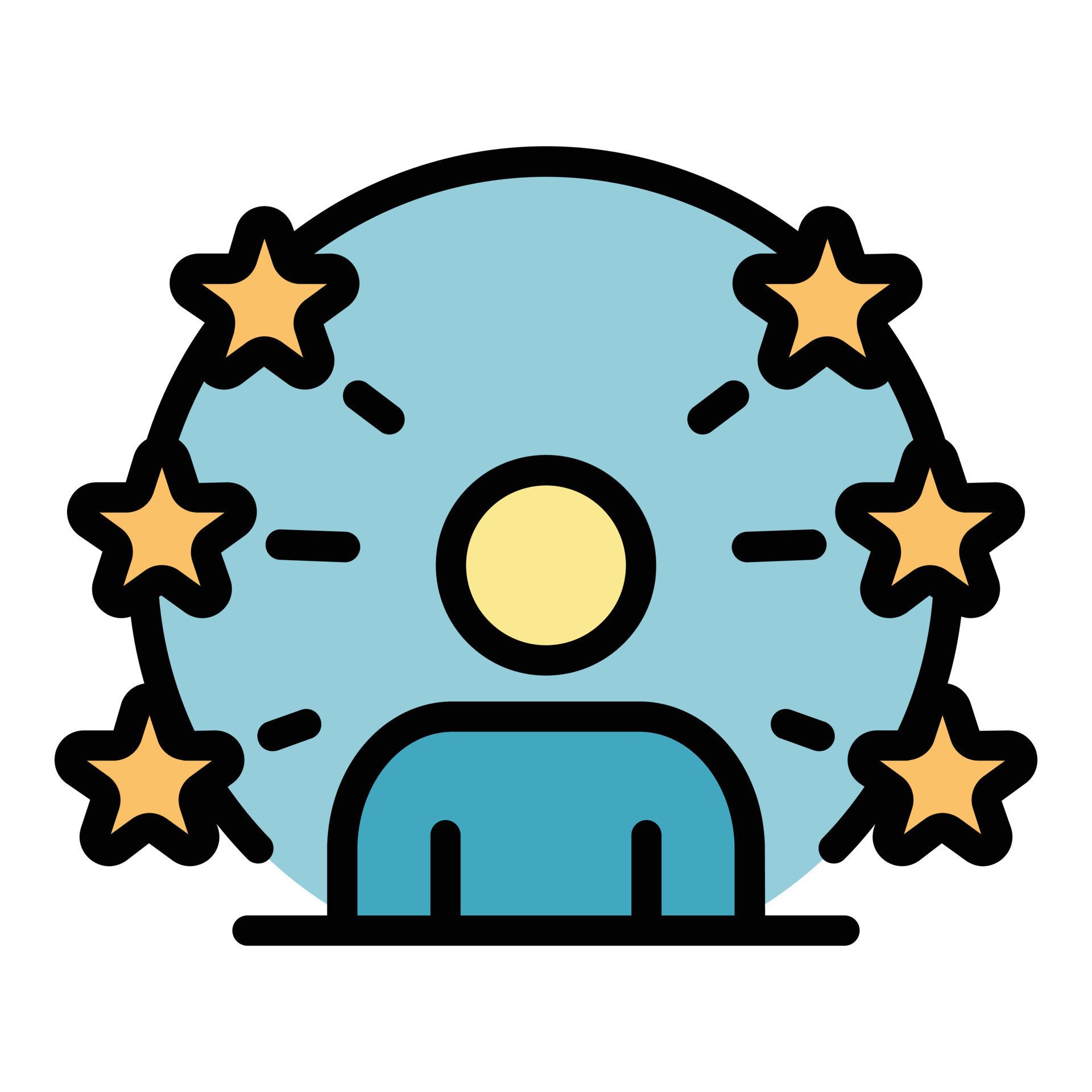 Man generating ideas icon color outline vector 15141446 Vector Art at ... Man generating ideas icon color outline vector 15141446 Vector Art at ...