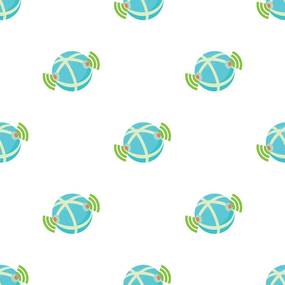 Globe Database Pattern Seamless Vector 15141467 Vector Art At Vecteezy