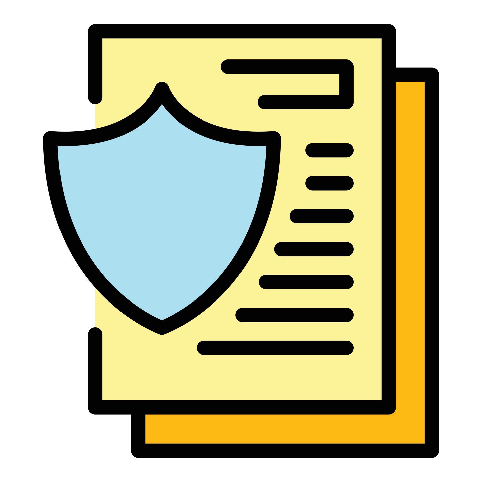 Secured files icon color outline vector 15144220 Vector Art at Vecteezy Secured files icon color outline vector 15144220 Vector Art at Vecteezy