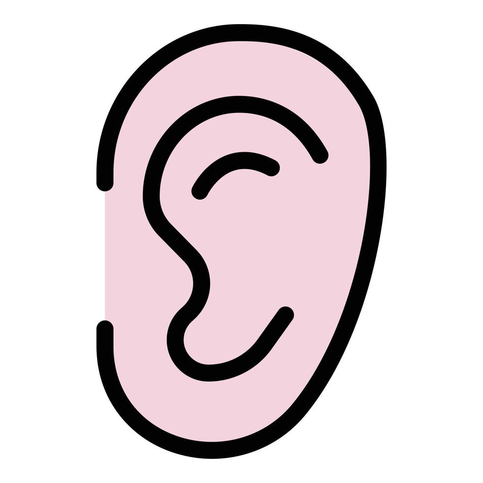 Ear icon color outline vector 15147617 Vector Art at Vecteezy Ear icon color outline vector 15147617 Vector Art at Vecteezy