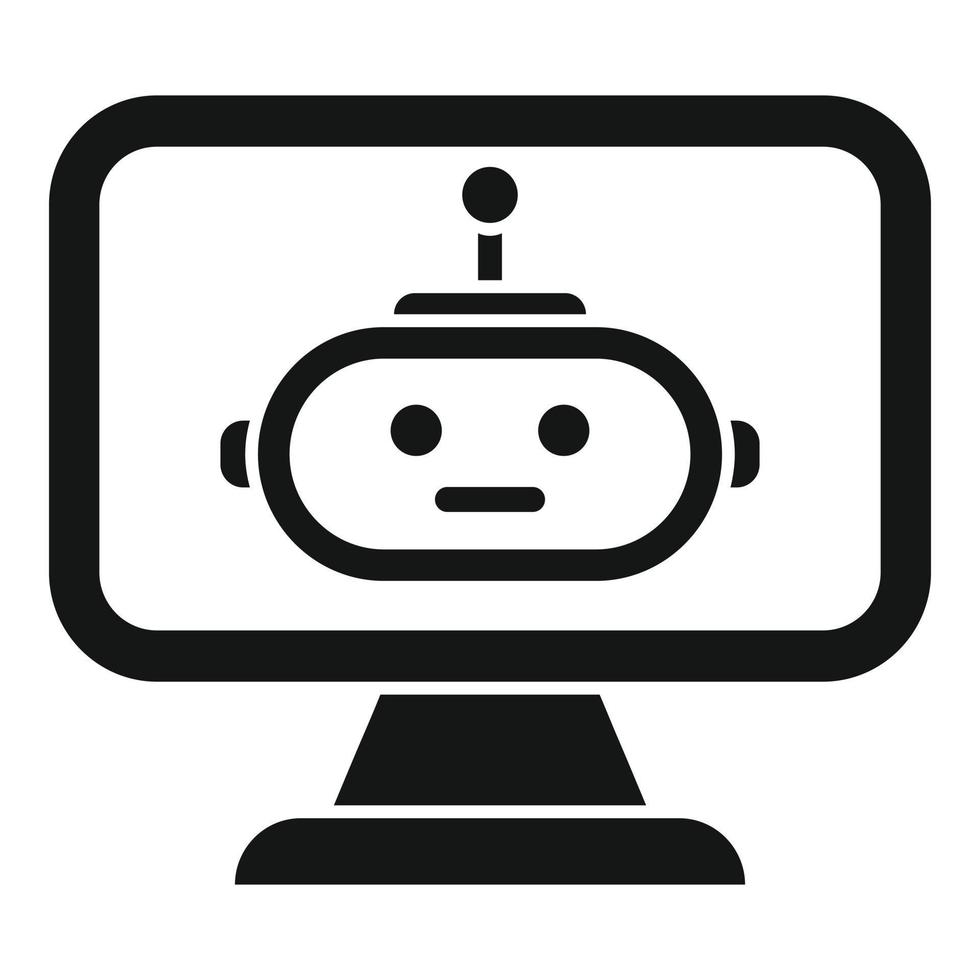 Online bot icon flat vector. Office service 15149239 Vector Art at Vecteezy Online bot icon flat vector. Office service 15149239 Vector Art at Vecteezy
