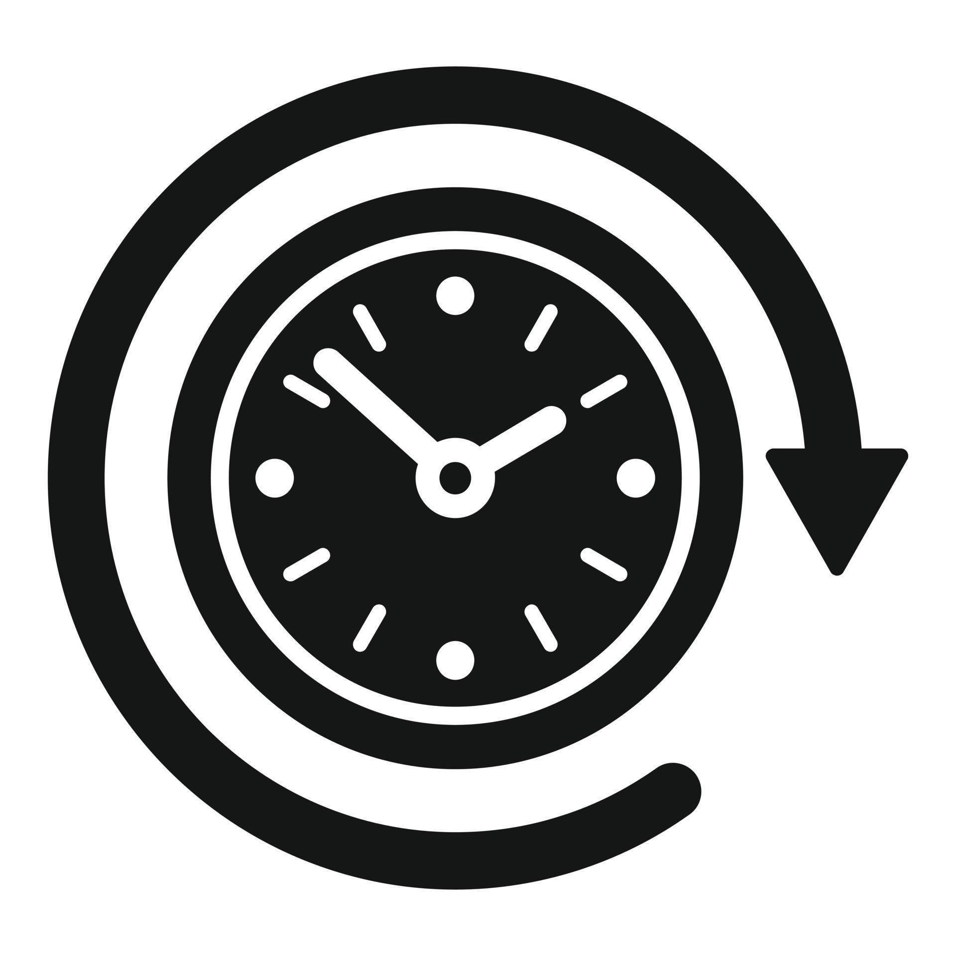 Remote Time Icon Simple Vector Office Work 15150104 Vector Art At Vecteezy