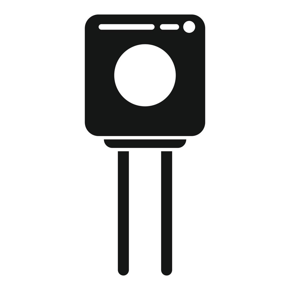 Technology Resistor Icon Simple Vector Electric Circuit 15150377