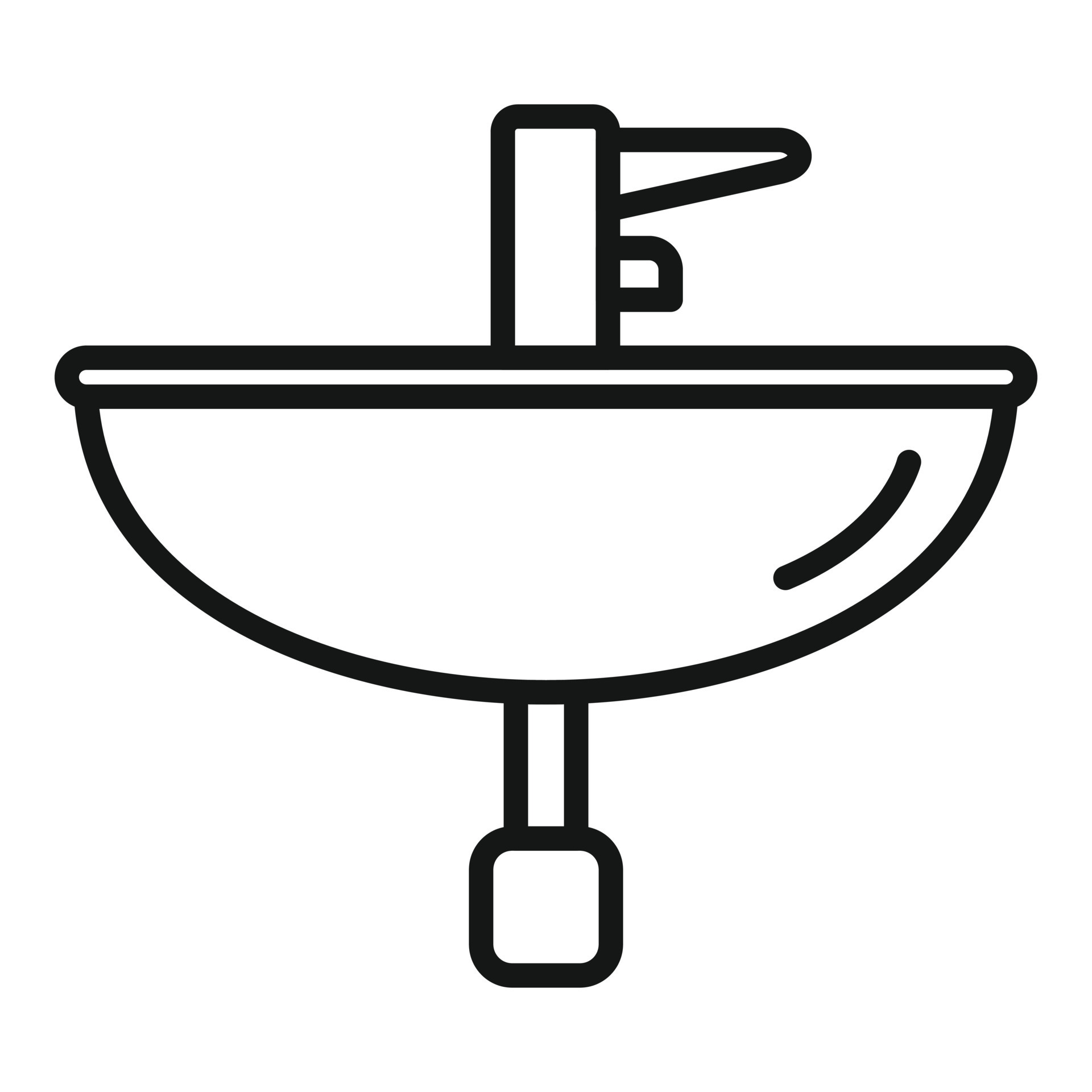 Modern wash basin icon outline vector. Water plumbing 15151345 Vector ...