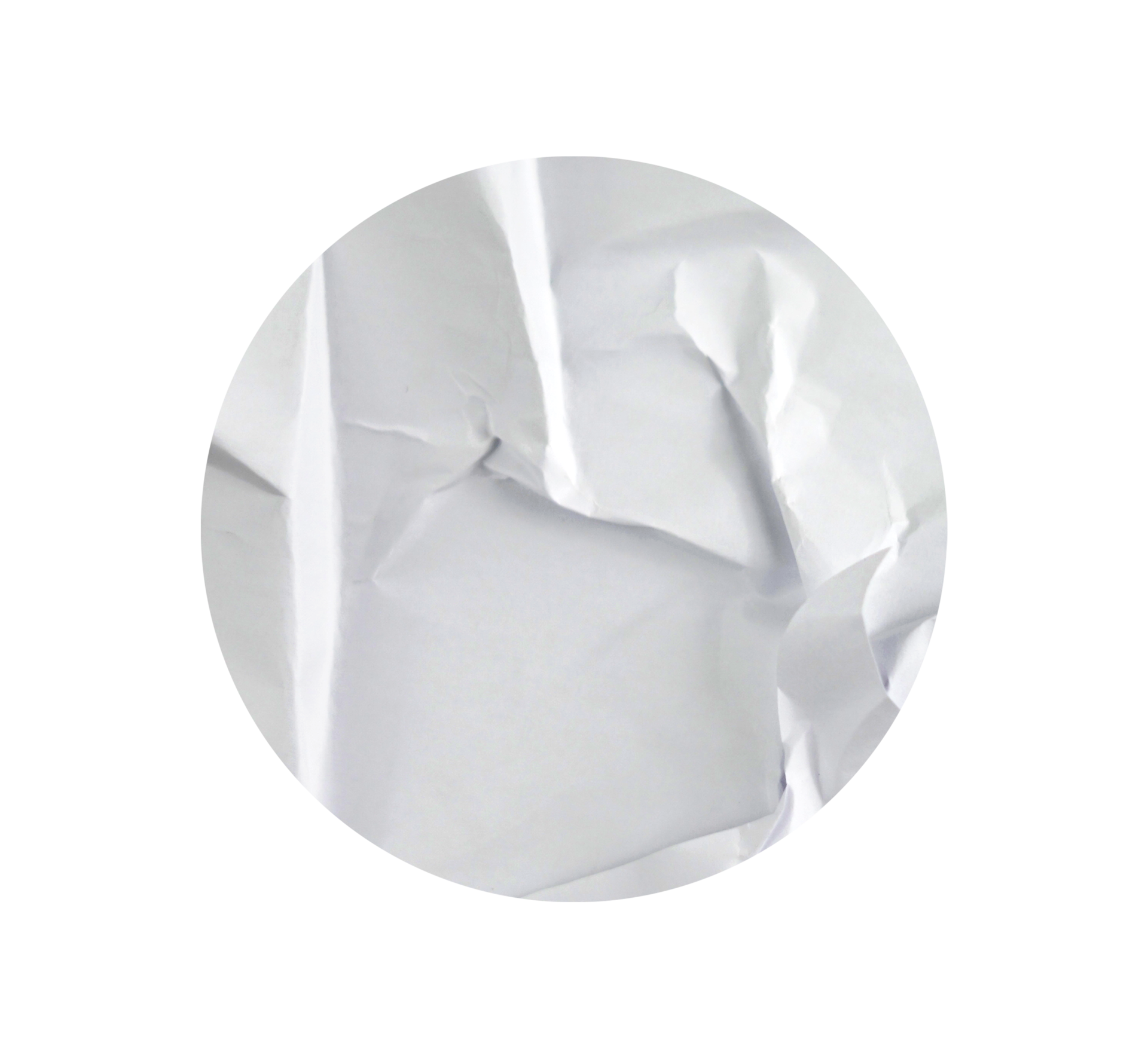 Free Stickers in round shapes with paper texture. Glued sticker for ...