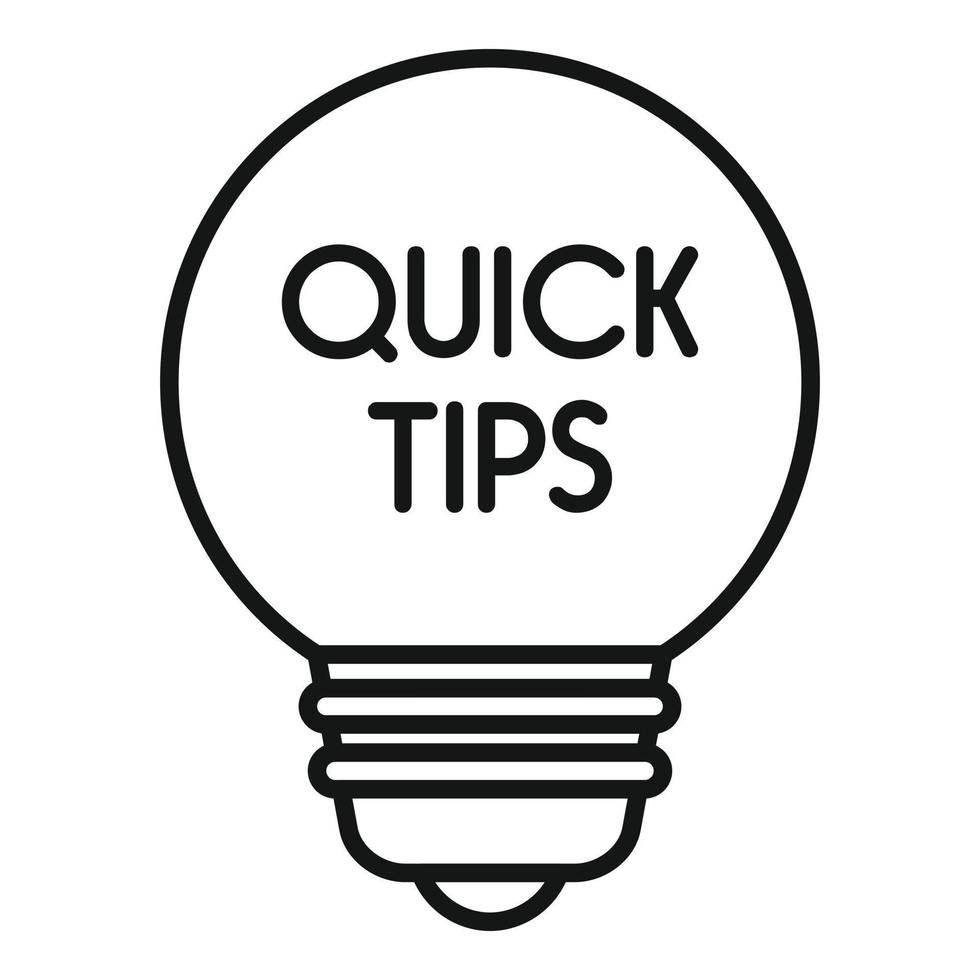 Tip icon outline vector. Quick trick 15152088 Vector Art at Vecteezy Tip icon outline vector. Quick trick 15152088 Vector Art at Vecteezy
