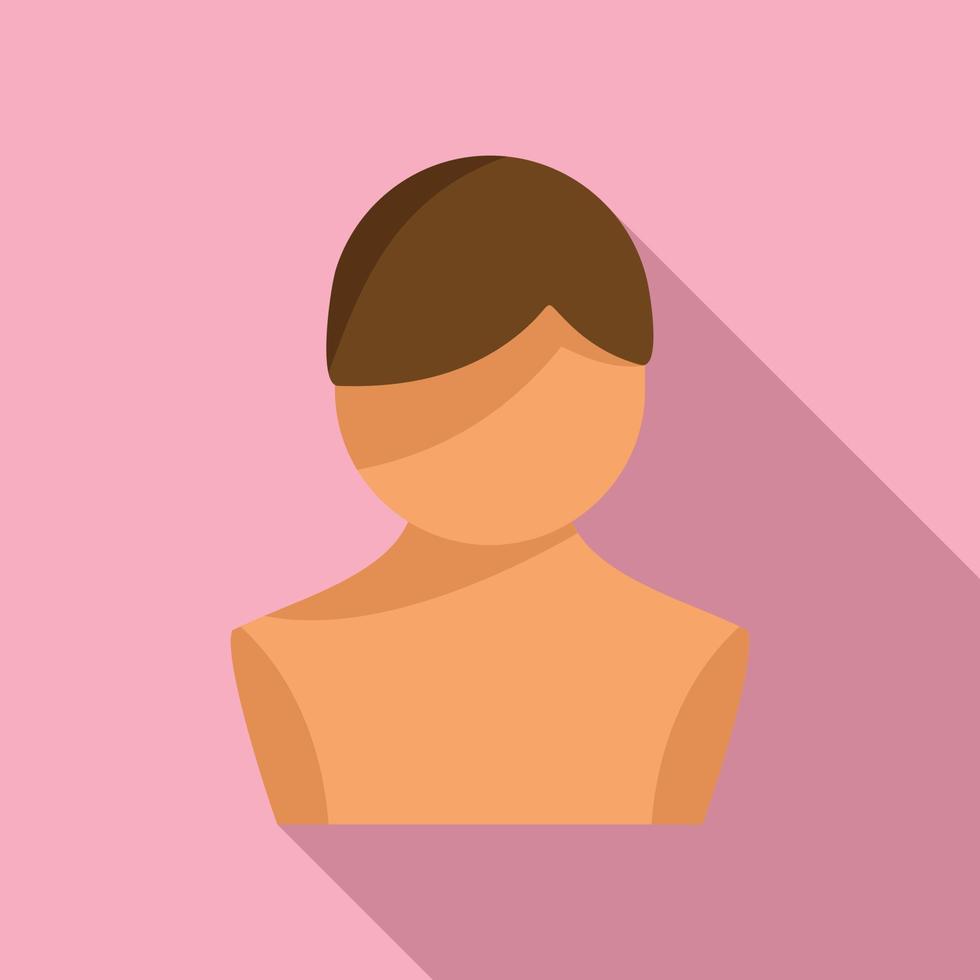 Haircut wig icon flat vector. Long head 15152232 Vector Art at Vecteezy Haircut wig icon flat vector. Long head 15152232 Vector Art at Vecteezy