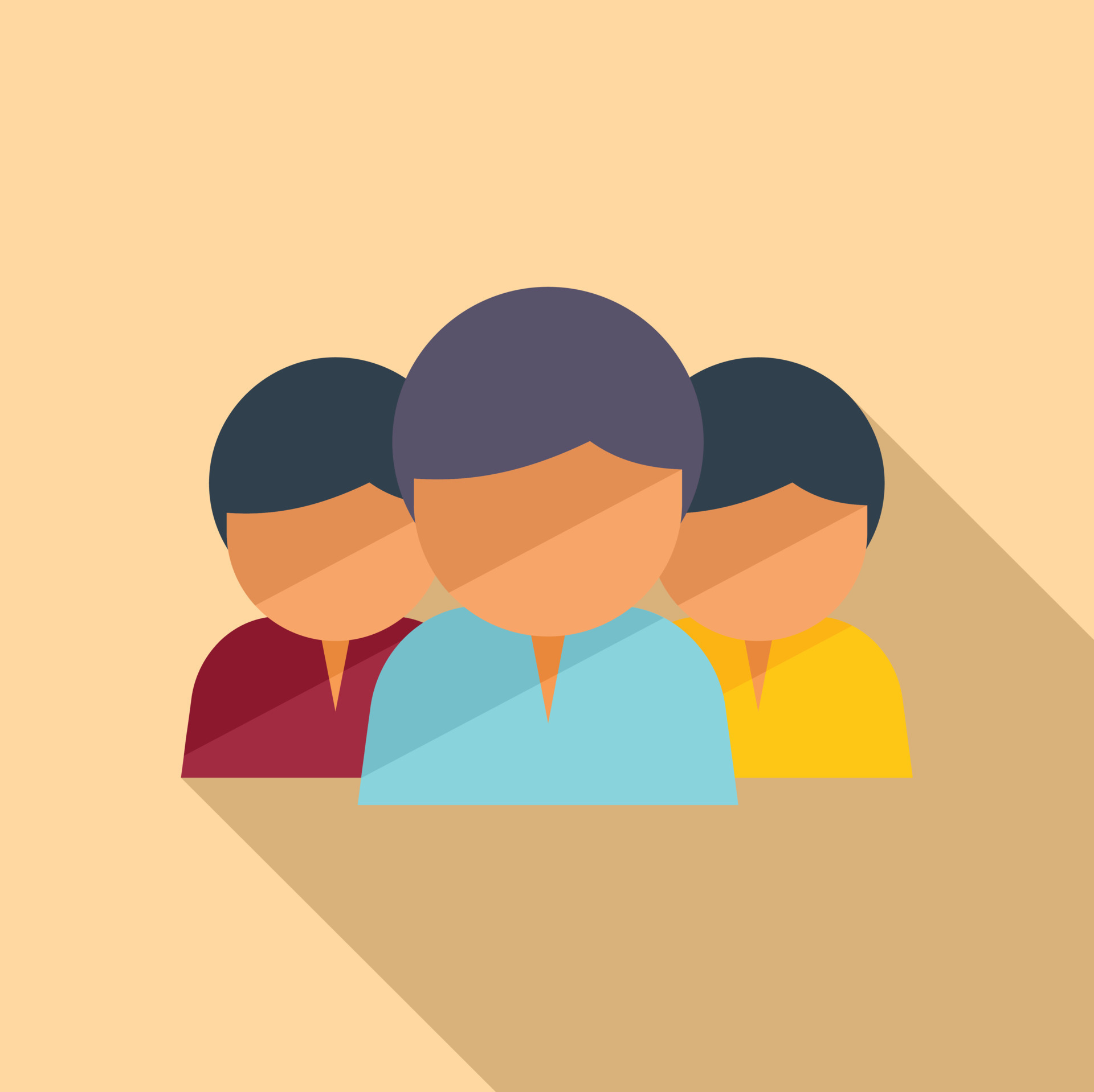 Customer Database Icon Flat Vector Crm Data 15152255 Vector Art At Vecteezy