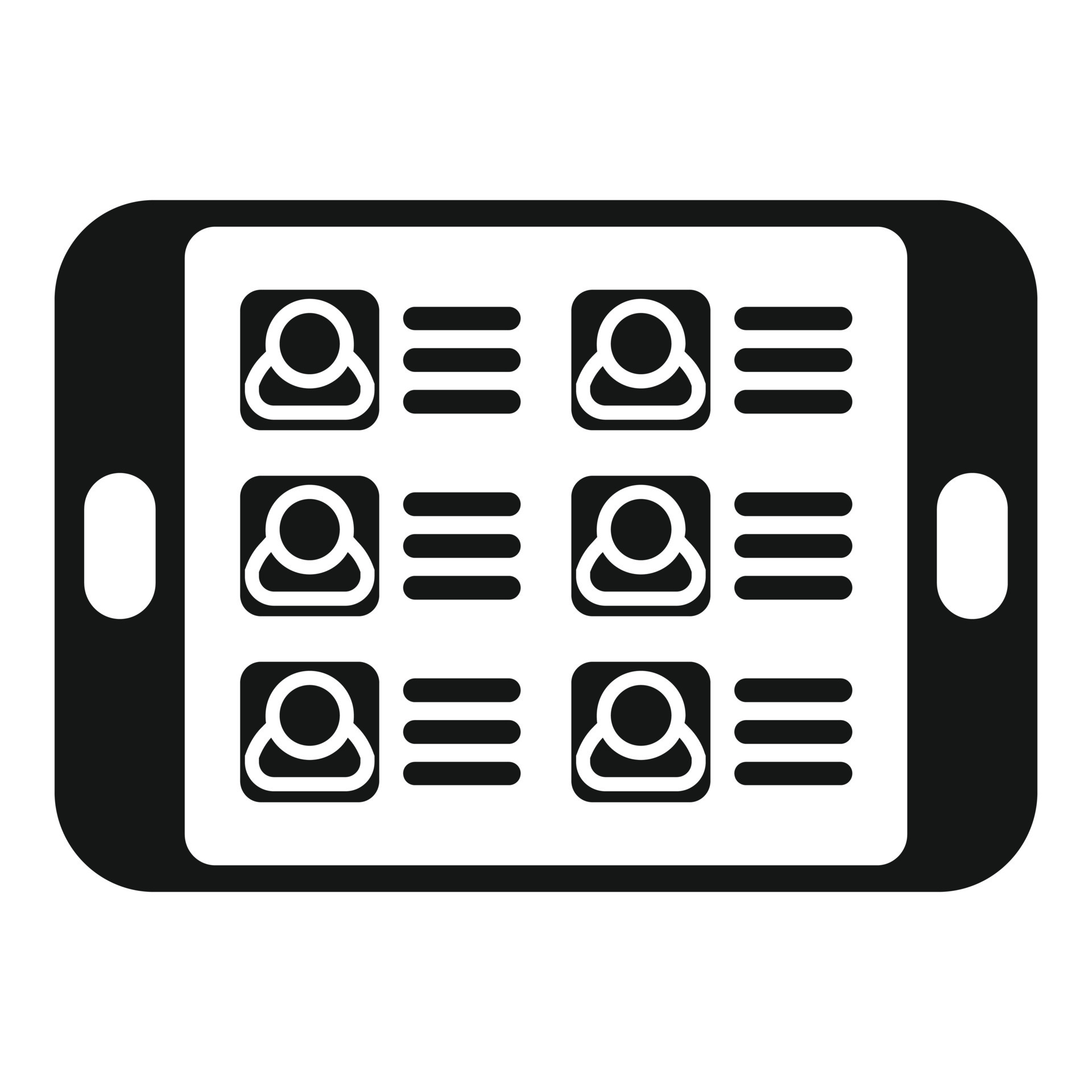 Tablet Database Icon Simple Vector Platform Access 15152264 Vector Art
