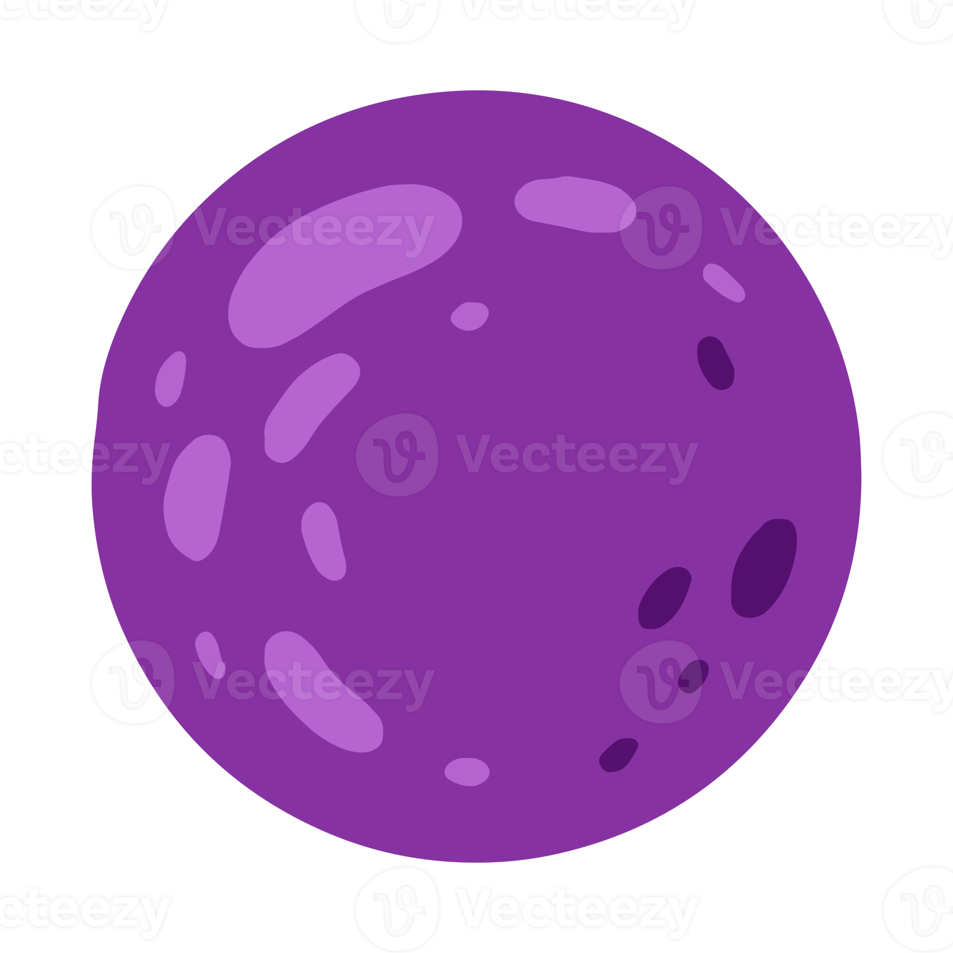 Simple planet illustration for design element 15152581 PNG