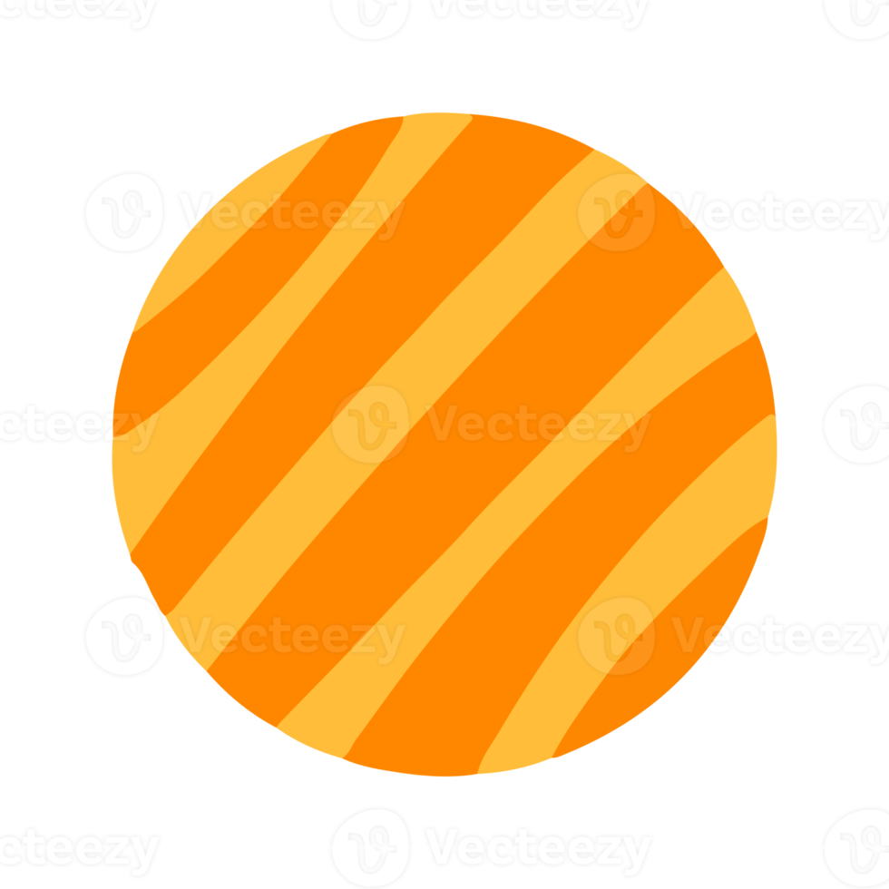 Simple planet illustration for design element 15153082 PNG