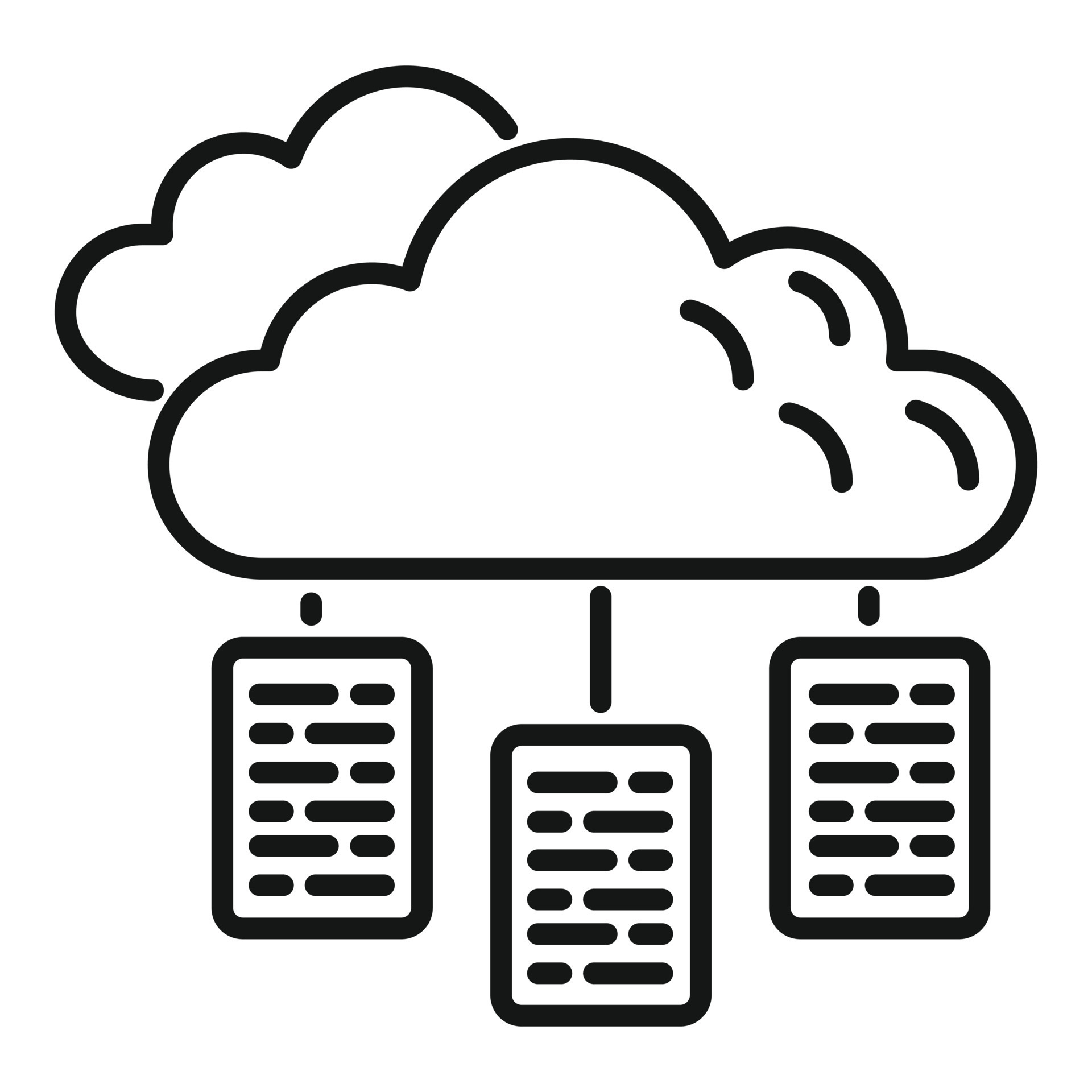 Cloud Data Server Icon Outline Vector Software System 15153832 Vector Art At Vecteezy