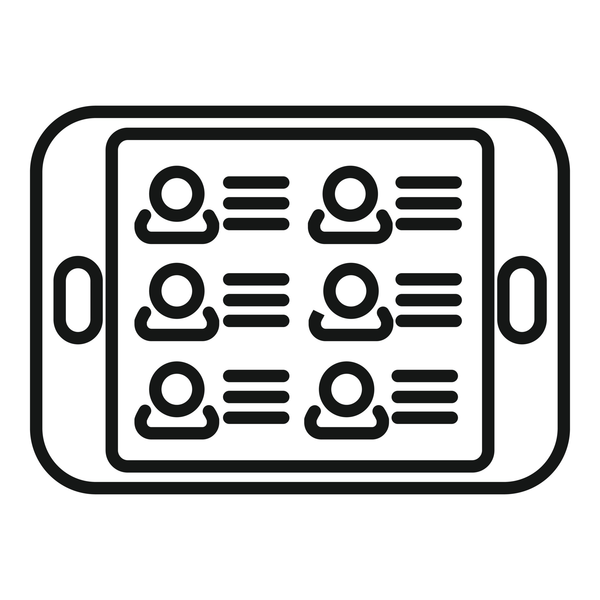 Tablet Database Icon Outline Vector Platform Access 15153838 Vector