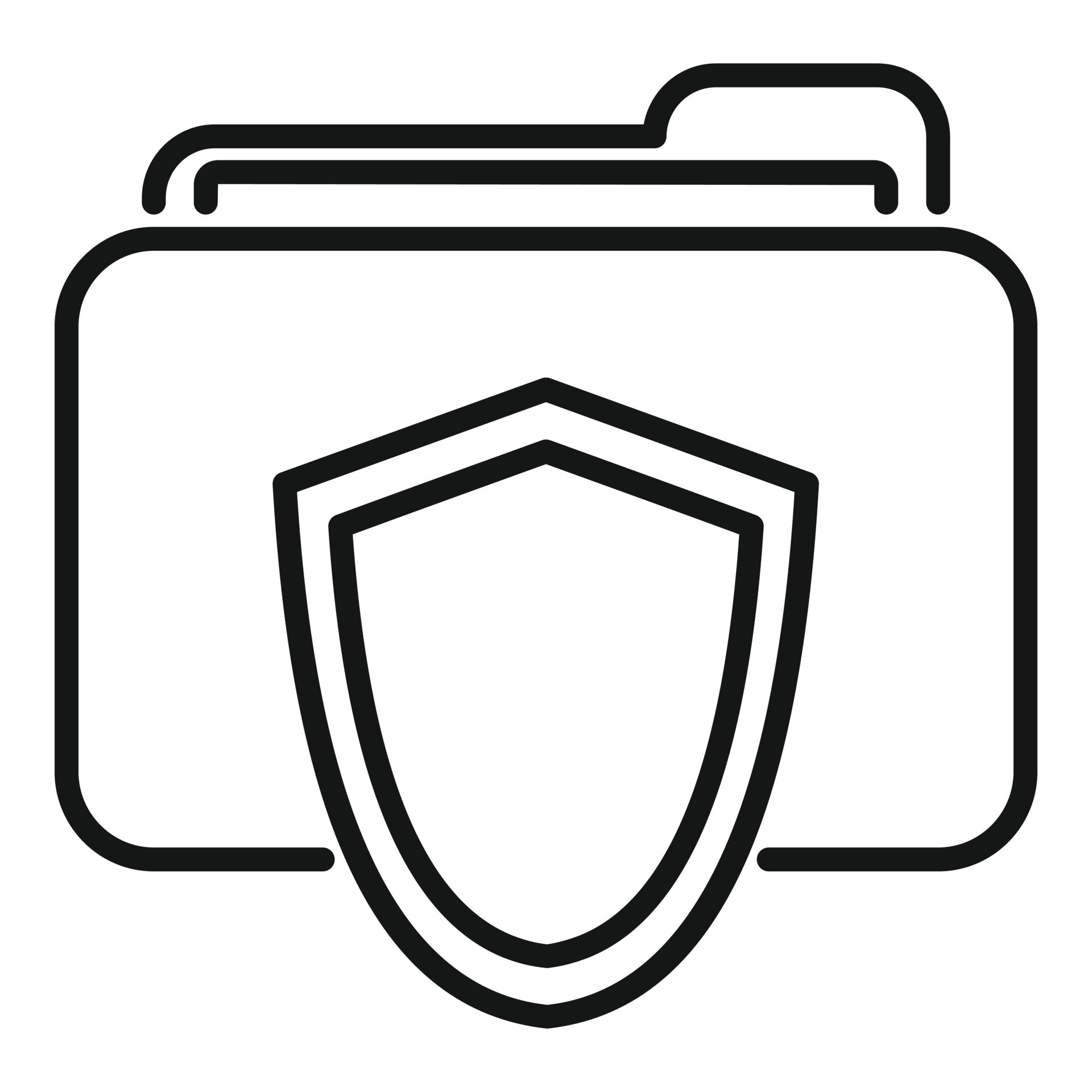 Secured Database Icon Outline Vector Platform System 15153845 Vector