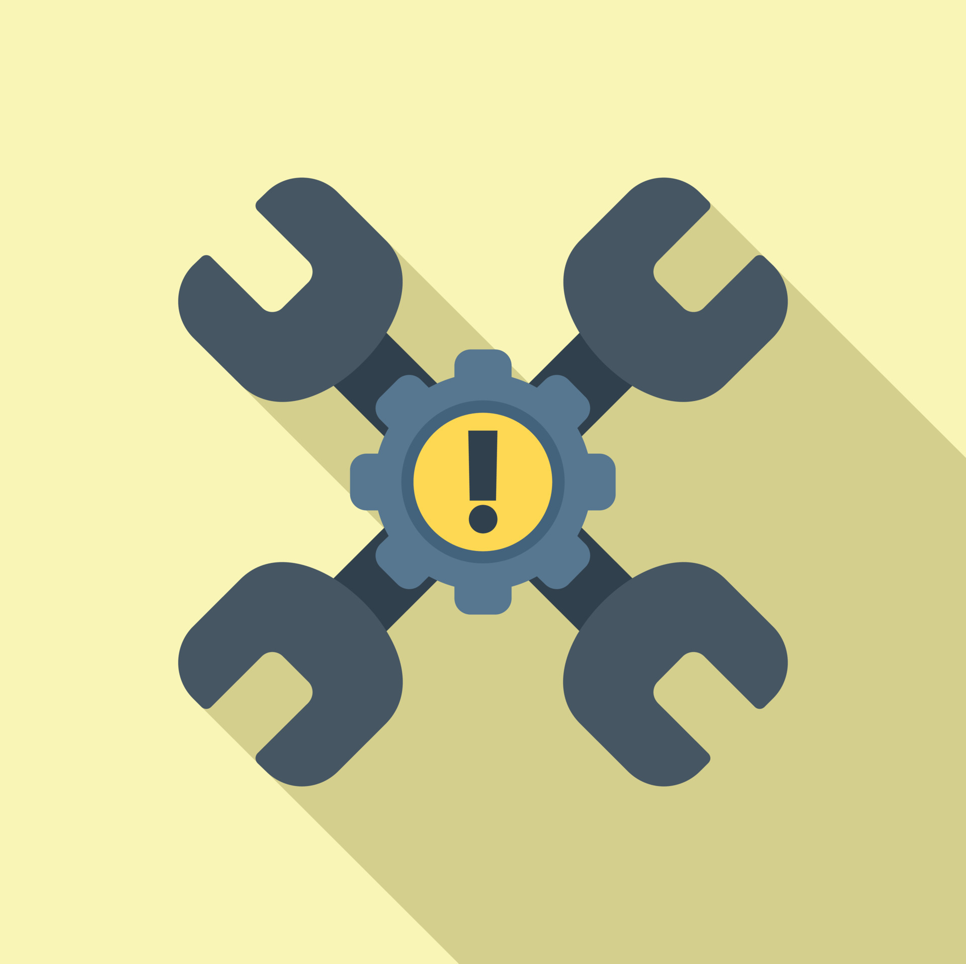 Key solution icon flat vector. Creative problem 15156789 Vector Art at ...