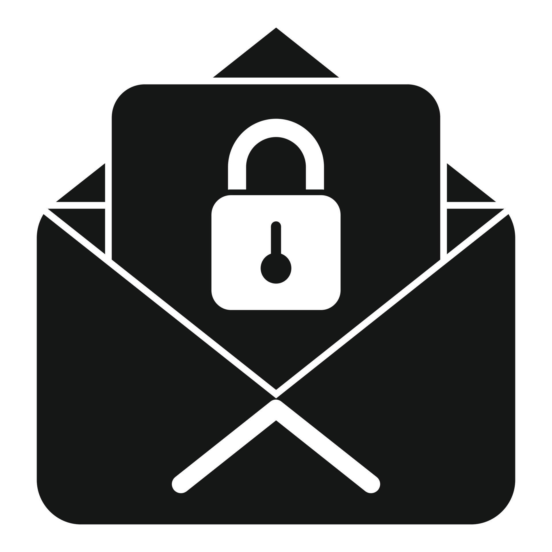 Security mail icon simple vector. Page log 15157792 Vector Art at Vecteezy