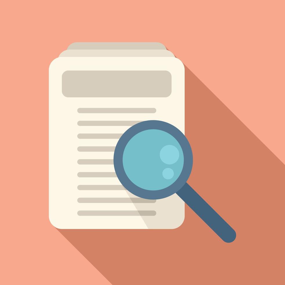 Search report icon flat vector. Business paper 15160293 Vector Art at ... Search report icon flat vector. Business paper 15160293 Vector Art at ...