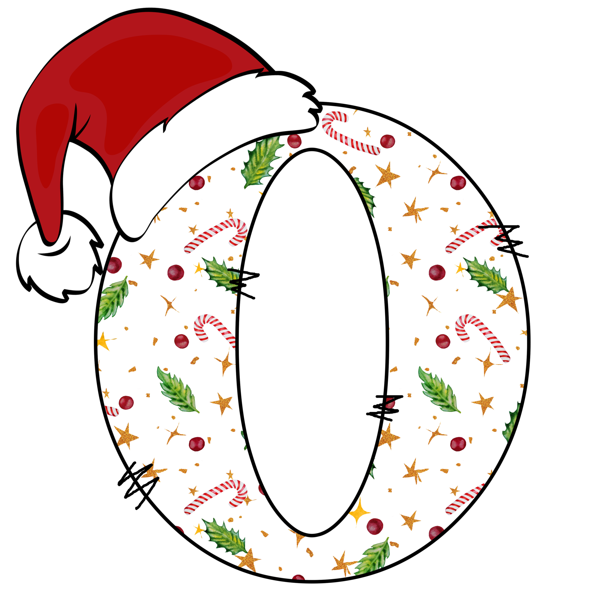 Diseño Del Alfabeto De Navidad 15162601 Png