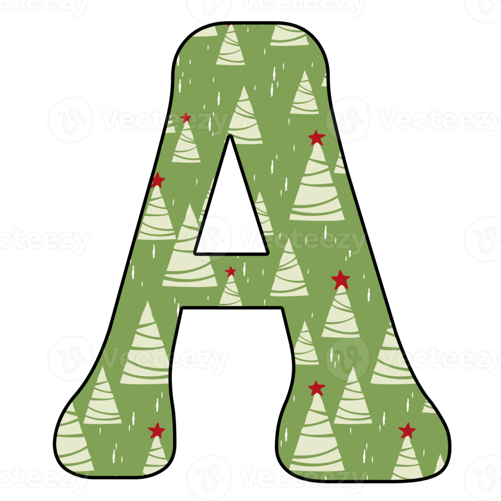 Christmas Alphabet Design 15162630 PNG christmas-alphabet-design-15162630-png