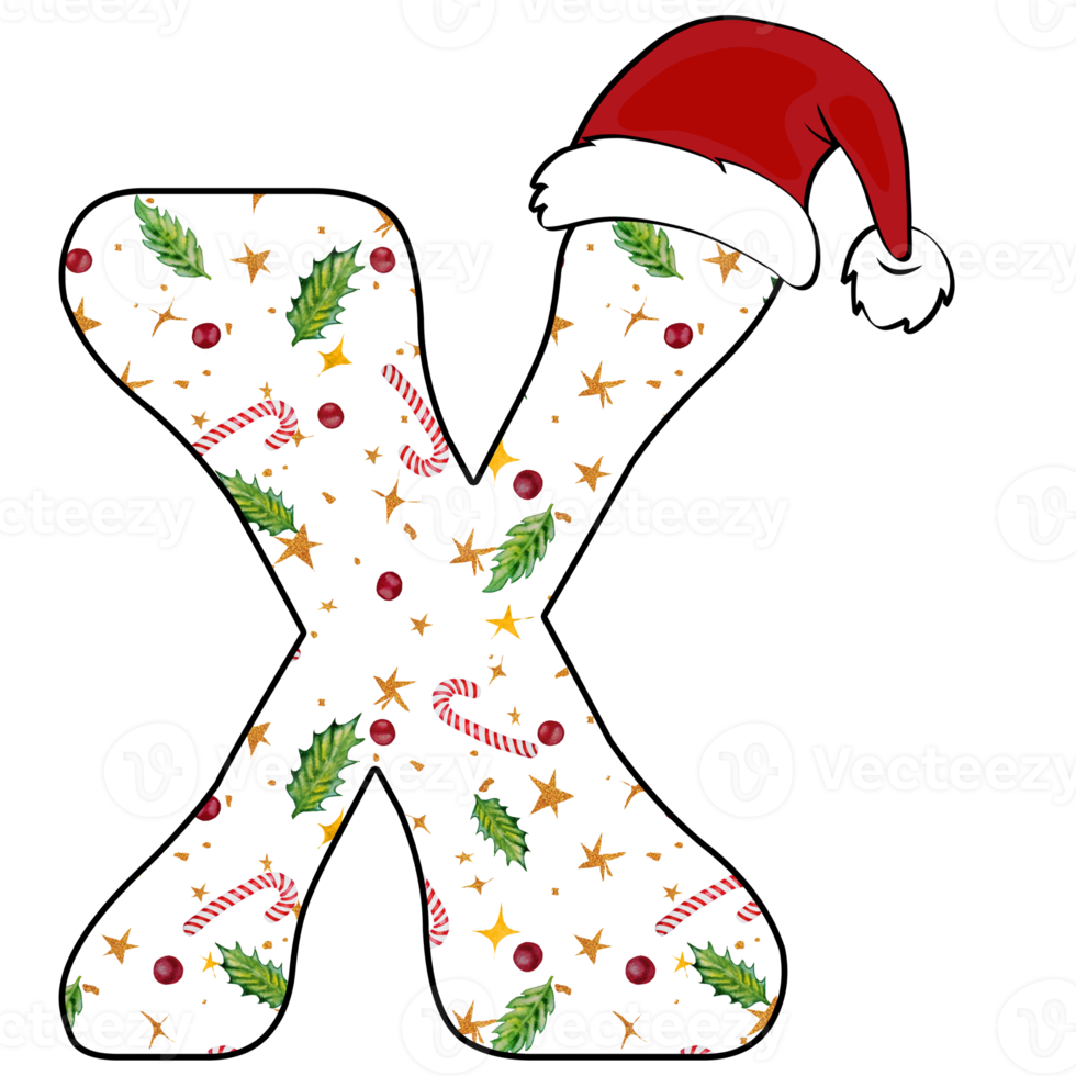 Diseño Del Alfabeto De Navidad 15162931 Png