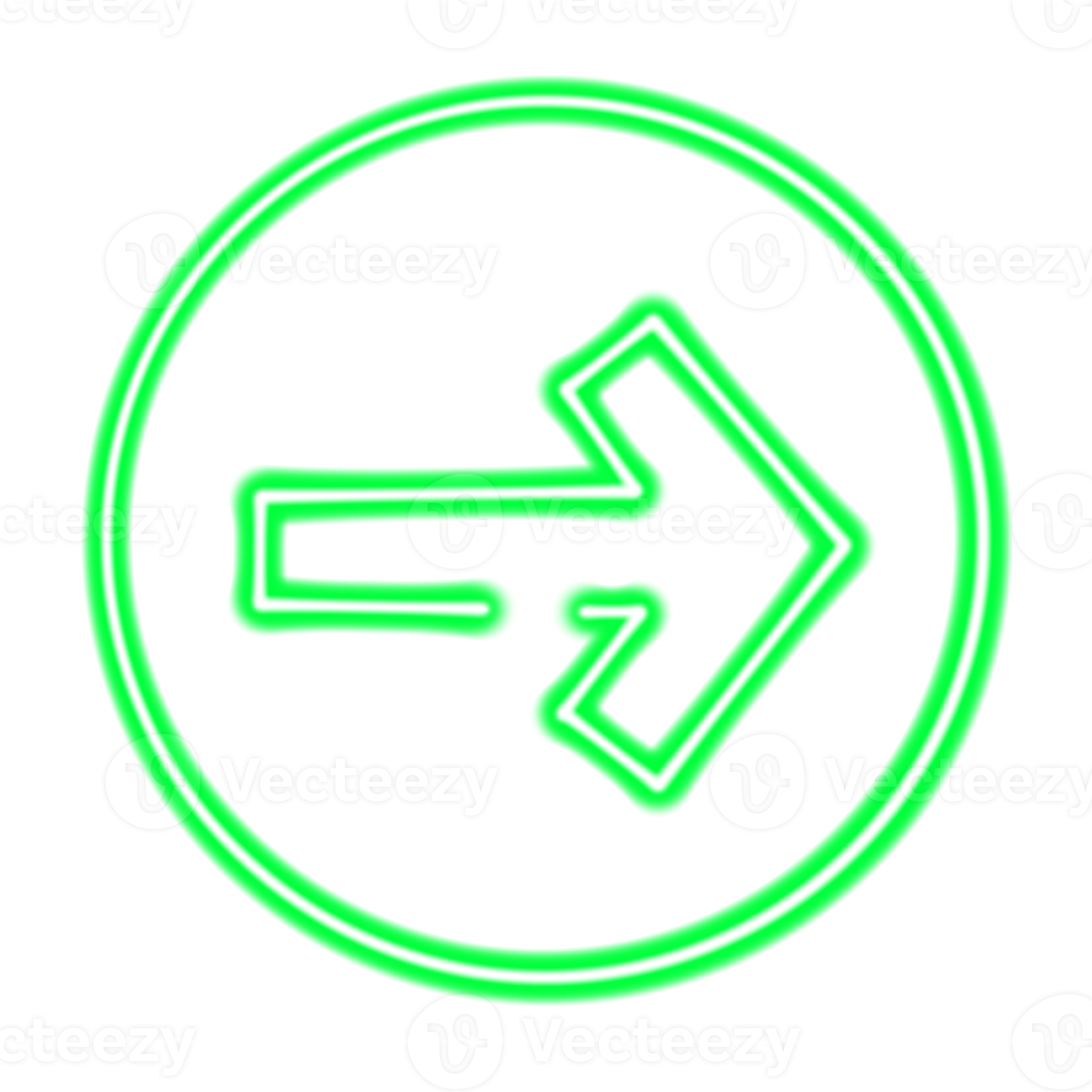 Free icono de flecha de neón 15166094 PNG with Transparent Background