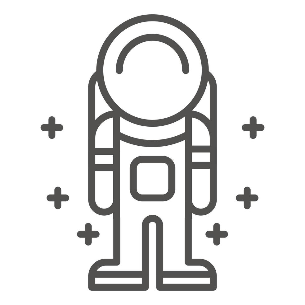 Space man icon, outline style 15174029 Vector Art at Vecteezy Space man icon, outline style 15174029 Vector Art at Vecteezy