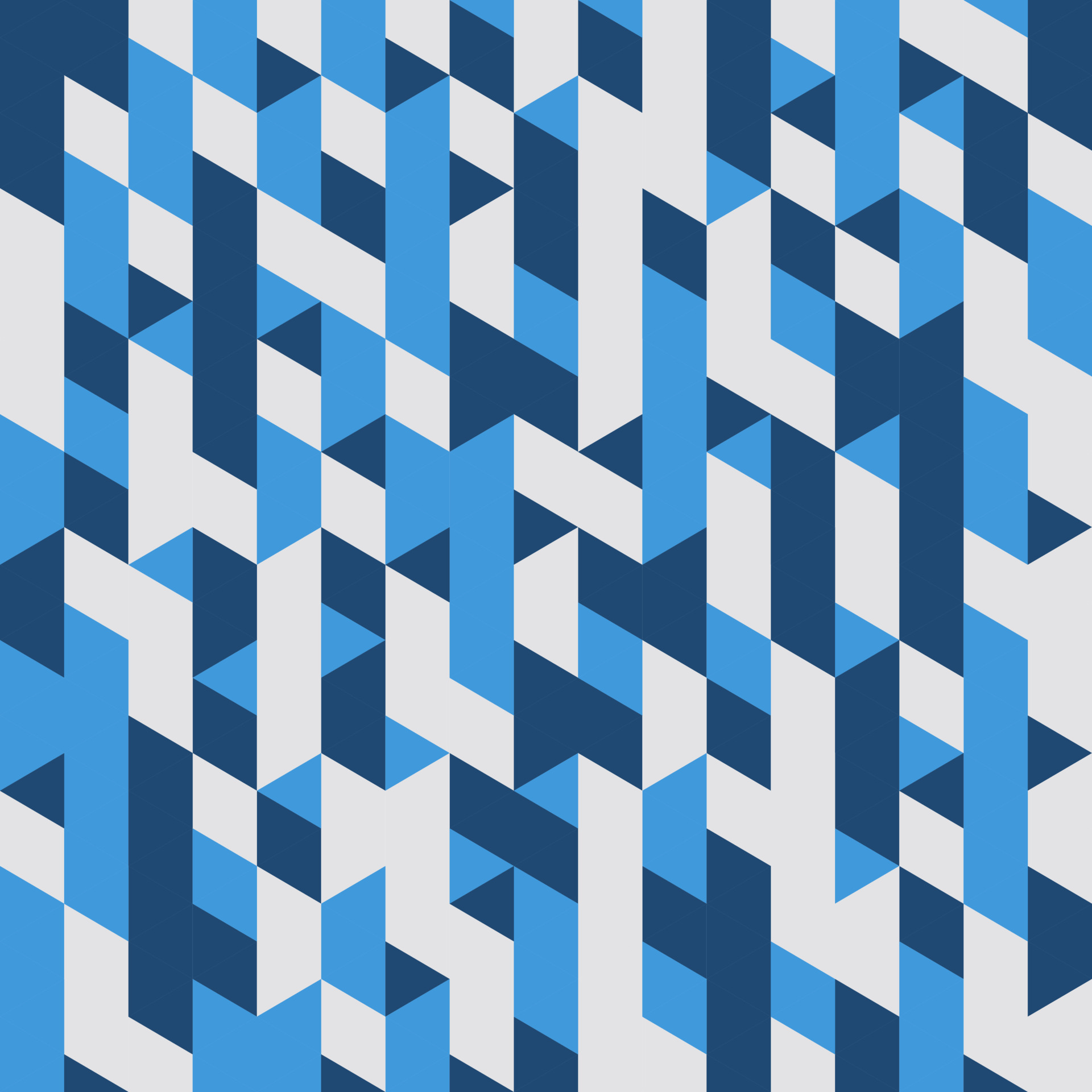 Blue Geometric Seamless Pattern Abstract Background 15176477 Vector Art