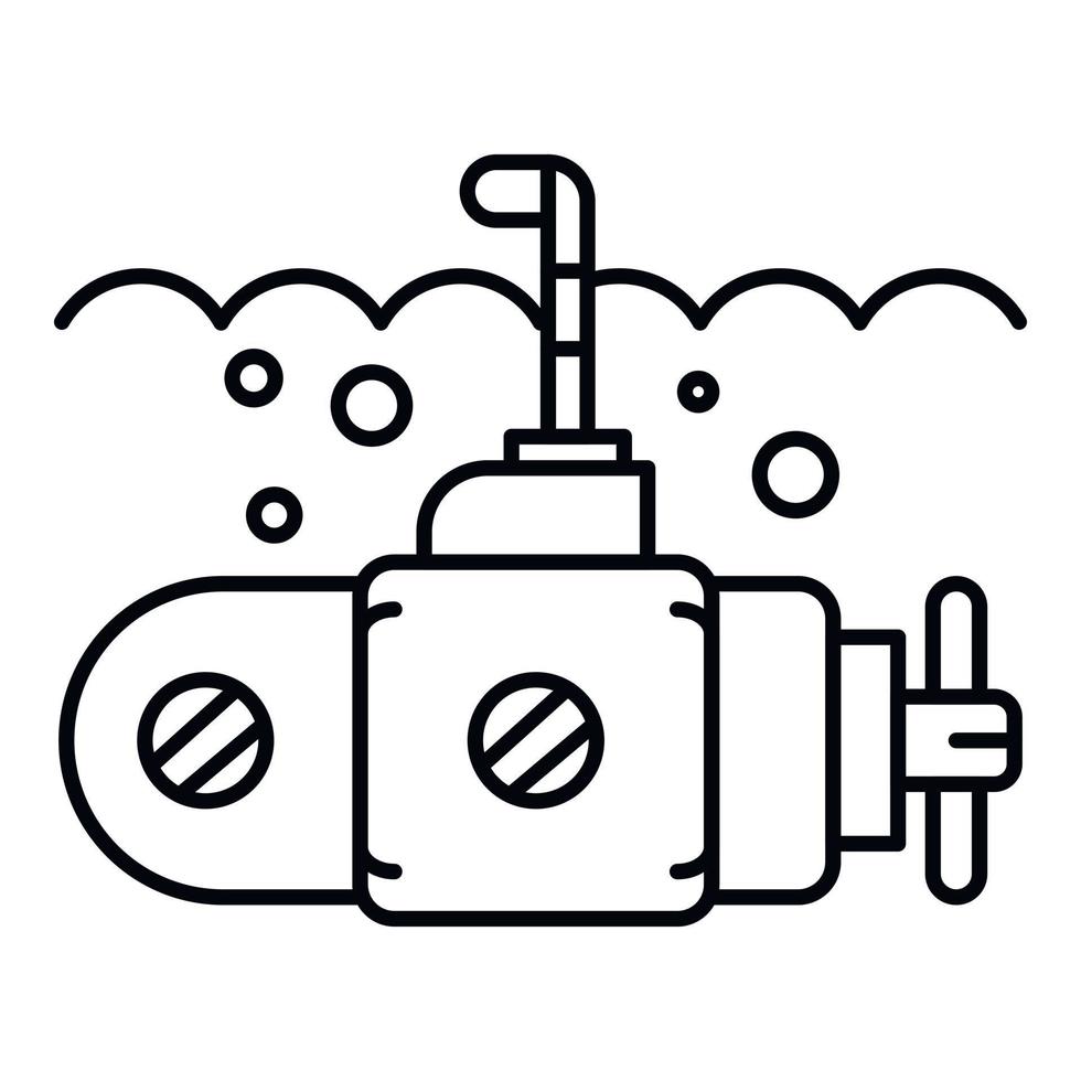 Guard submarine periscope icon, outline style 15179293 Vector Art at ... Guard submarine periscope icon, outline style 15179293 Vector Art at ...