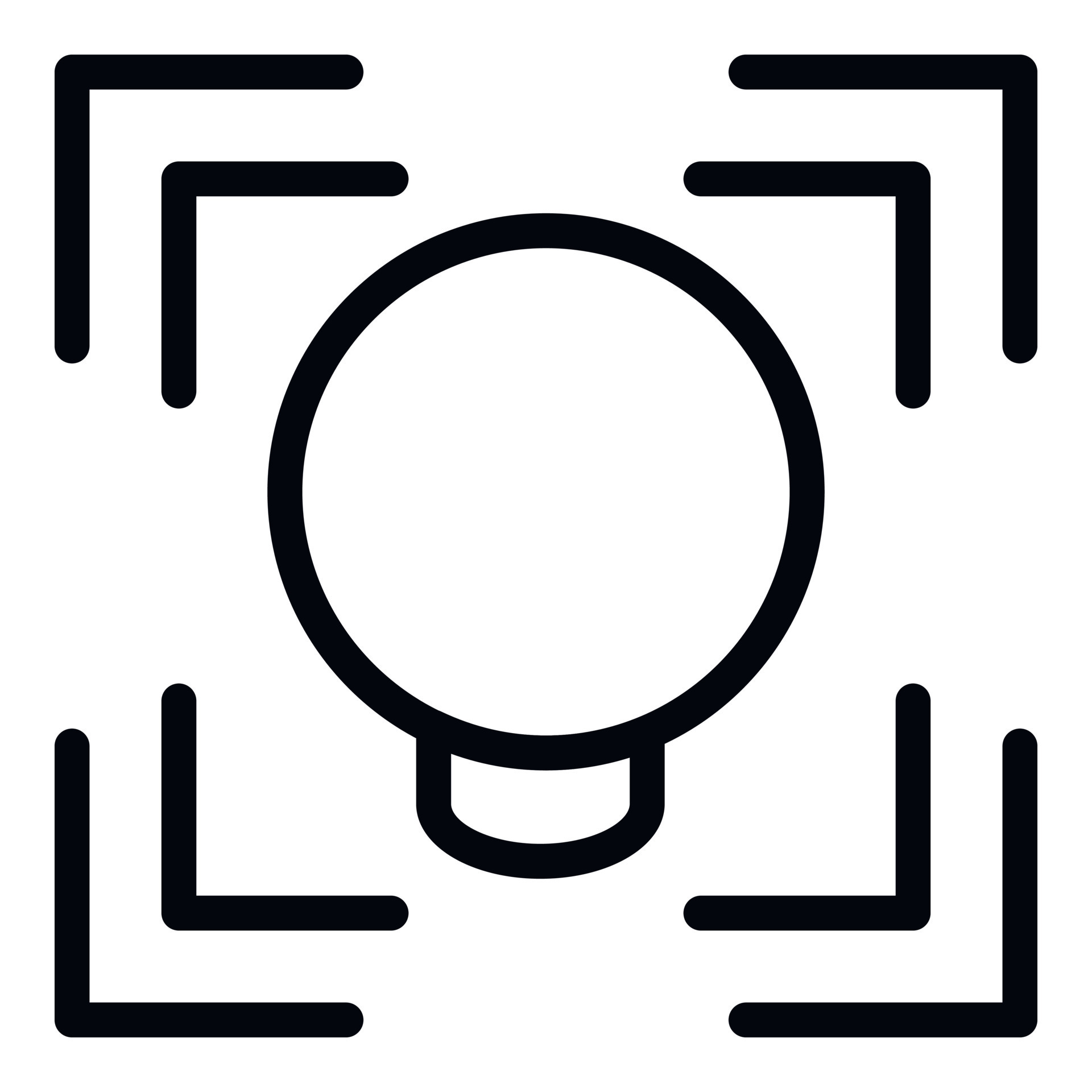 Face Detection Frame Icon Outline Style 15180610 Vector Art At Vecteezy