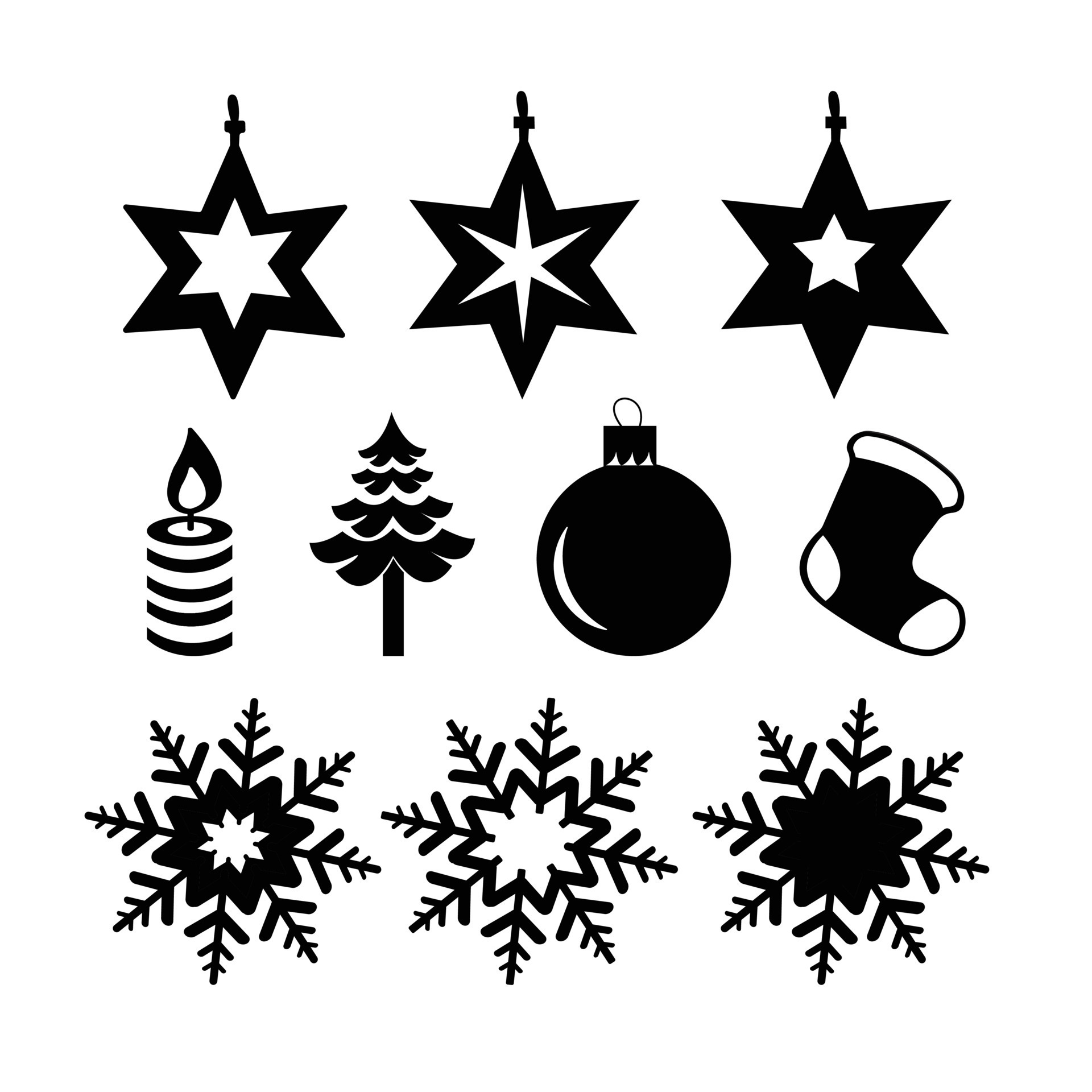 christmas vector sets 15180901 Vector Art at Vecteezy